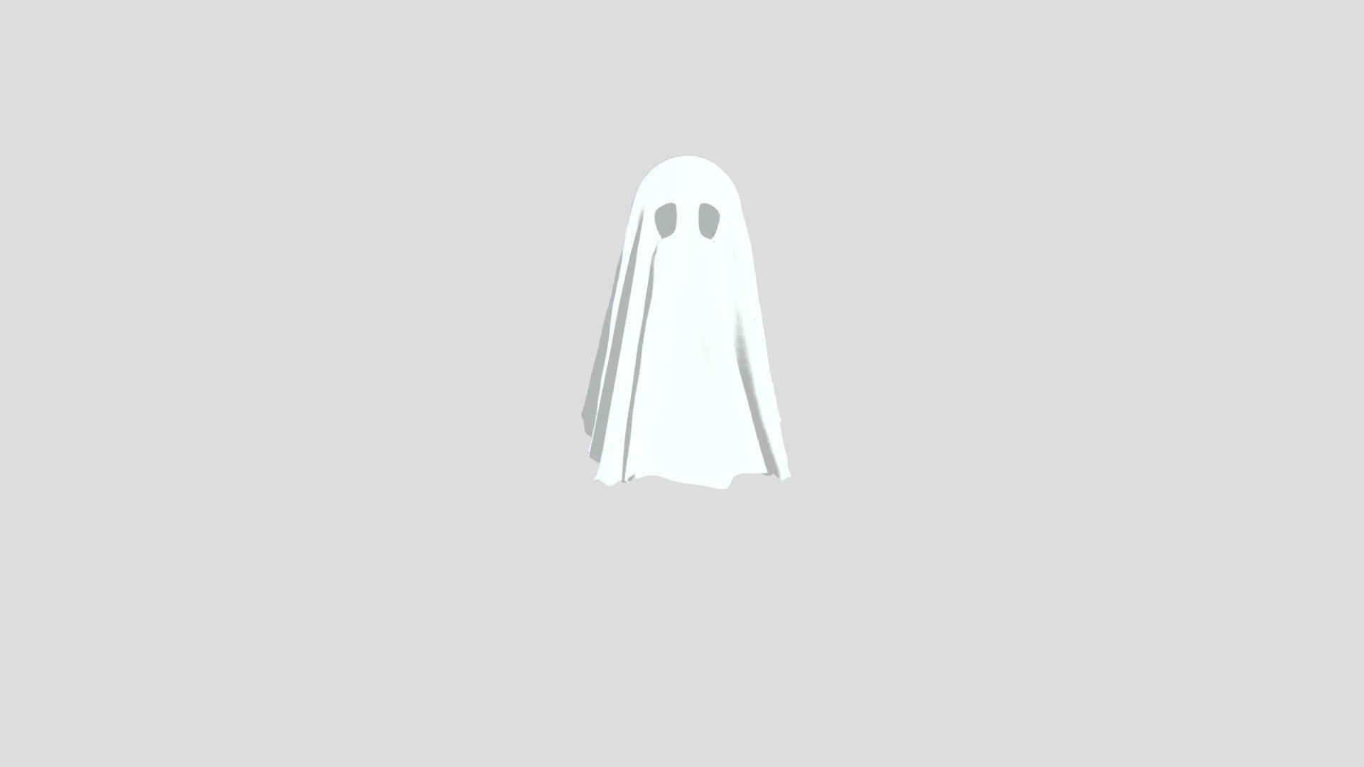 Stylized Ghost model - Download Free 3D model by BrightShot ...