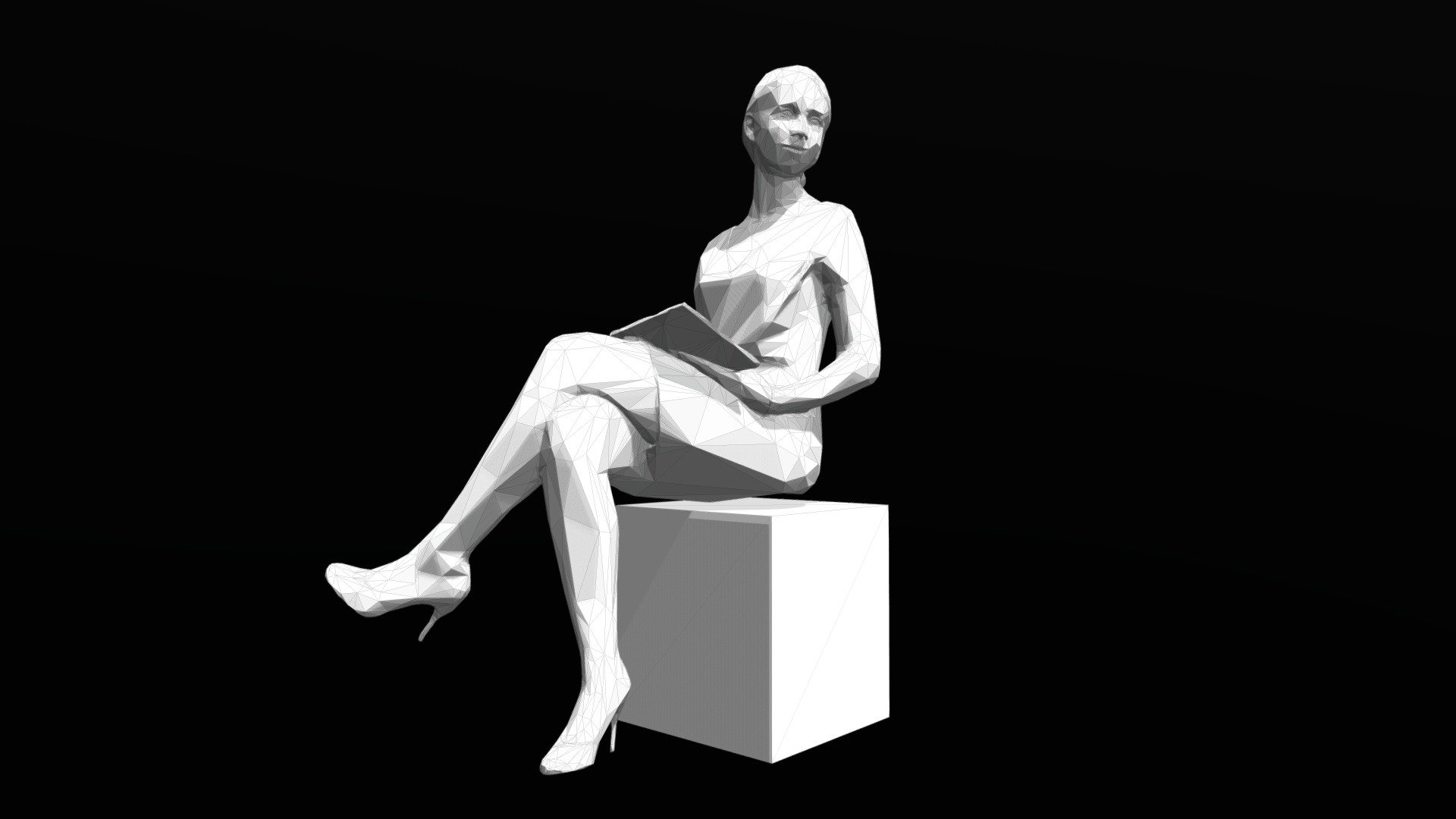 WOMEN LOWPOLY - Buy Royalty Free 3D model by DTA DESIGN STUDIO ...