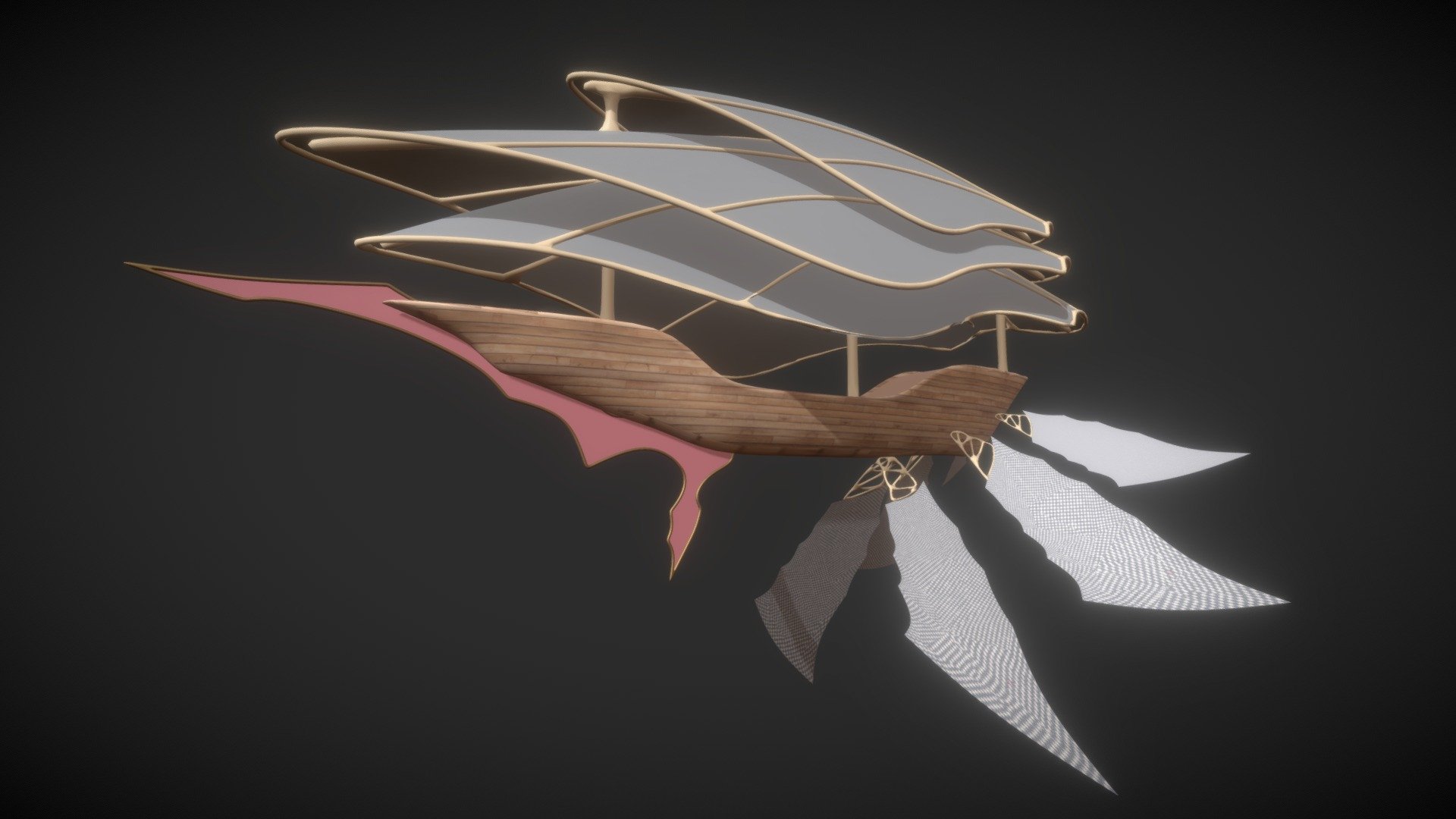 Skyship - 3D model by William Suyoto (@willie.itb) [2eaf4dd] - Sketchfab