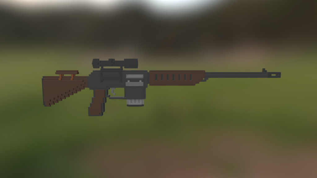 Maskman Rifle - Download Free 3D model by TastyFuji [2eaff95] - Sketchfab