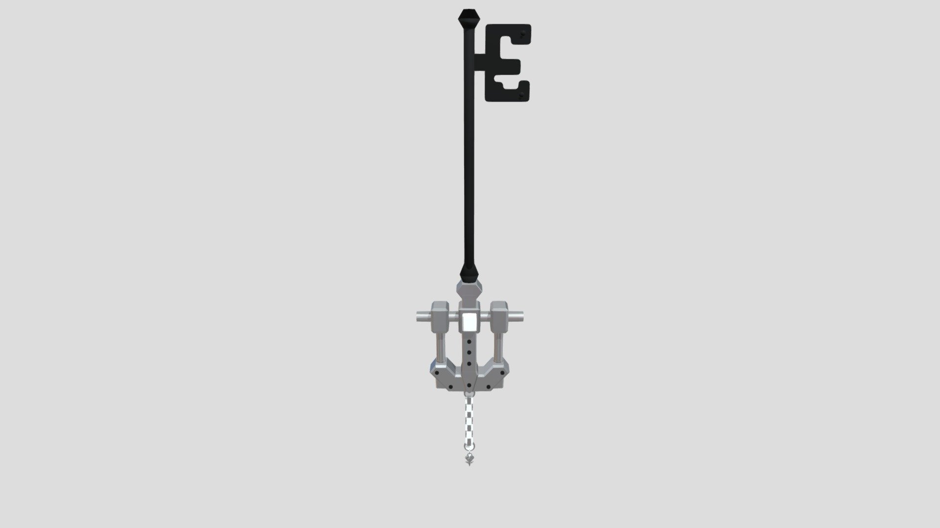 Keyblade Eraqus - 3D model by cloudysx [2eb0e2e] - Sketchfab