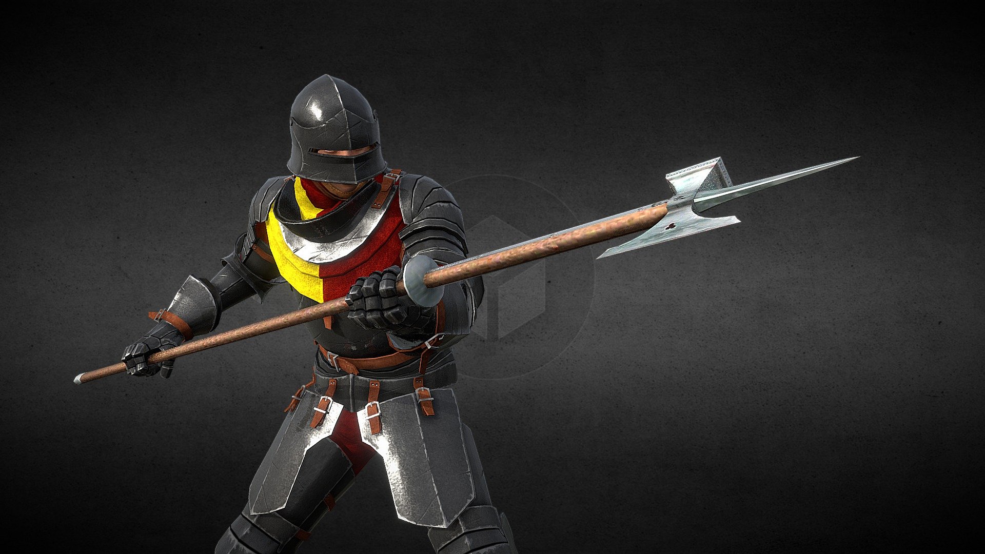Knight - 3D model by Andrey_Ponomarenko [2eb1483] - Sketchfab