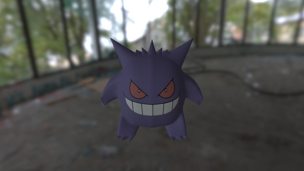 Gengar - Download Free 3D model by TheLlopis16 [2eb29b5] - Sketchfab
