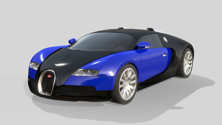 Bugatti 3D models - Sketchfab