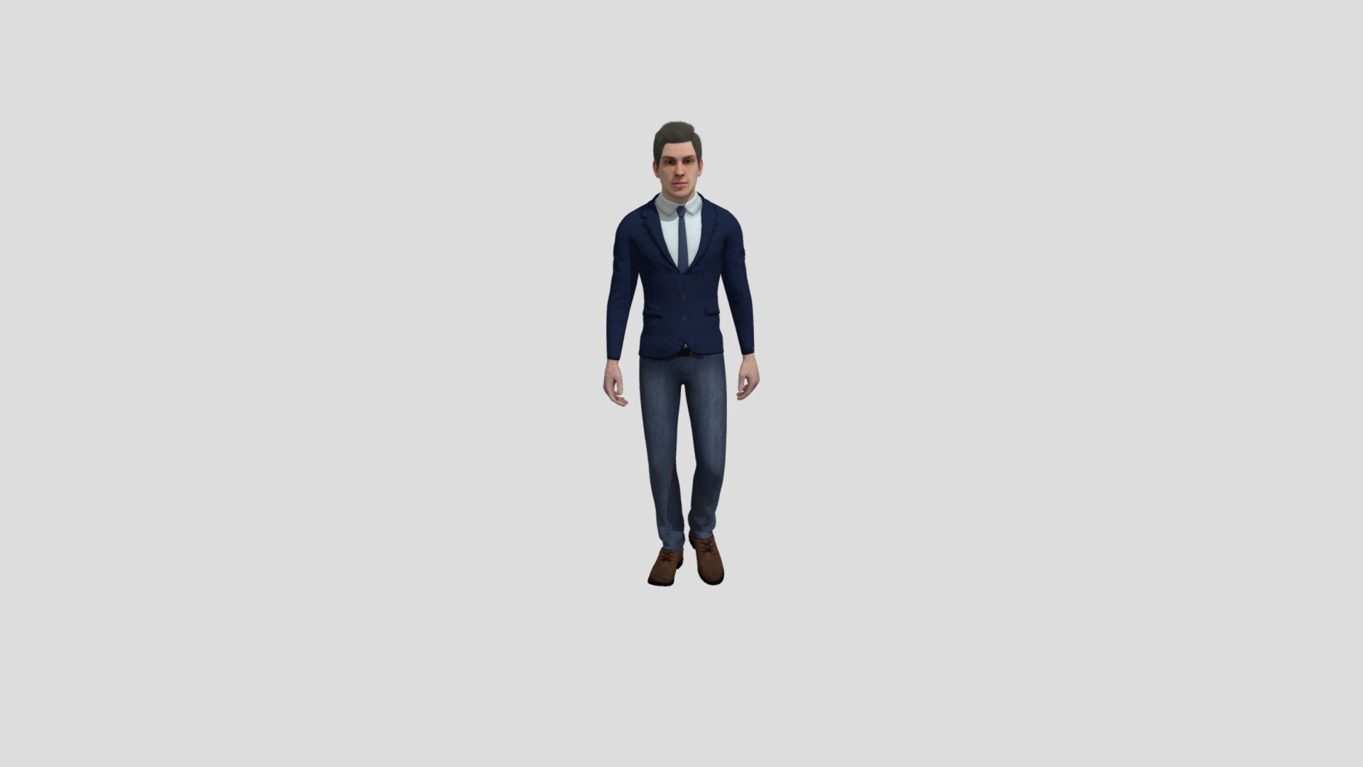 Man Standard Walk - Download Free 3D model by Appsbypaulhamilton ...