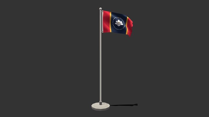 Flagpole 3D models - Sketchfab