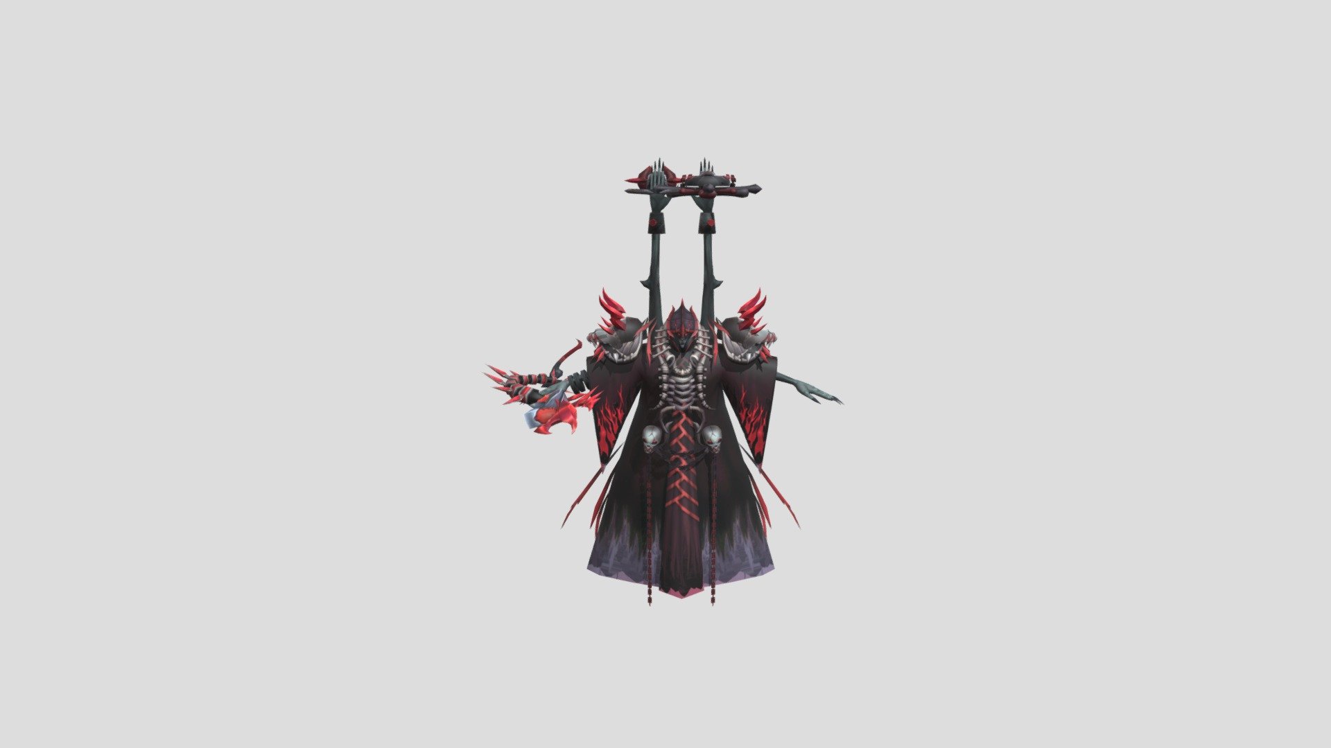 Boss_ Lich_ Eclipse King's raid - Download Free 3D model by ...