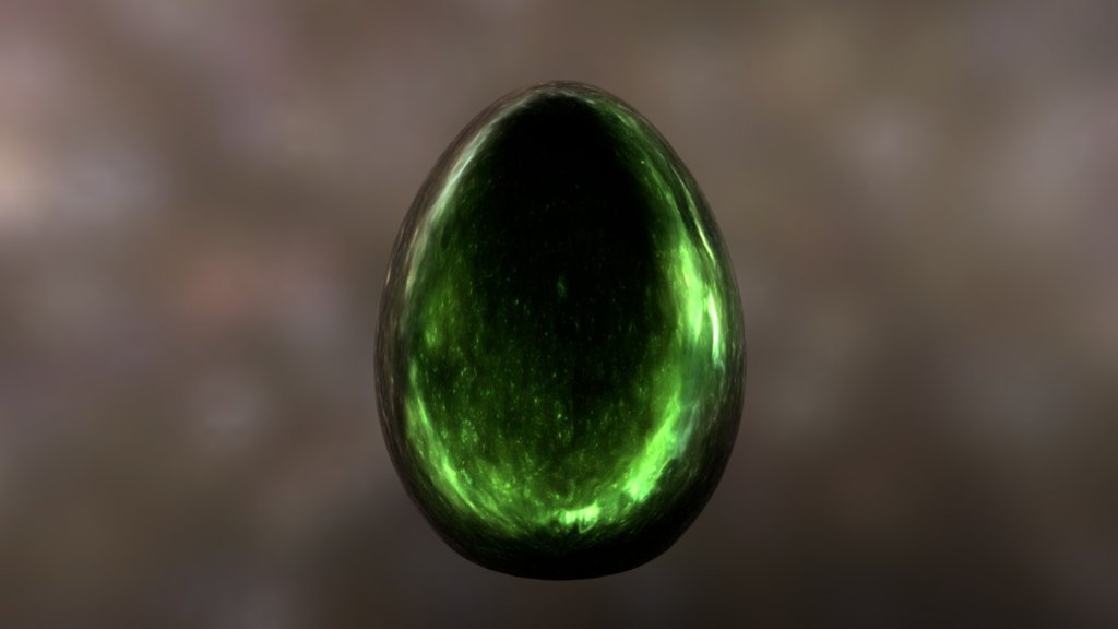 Alien Egg VFX [Green Prototype GS9337] - 3D model by George ...