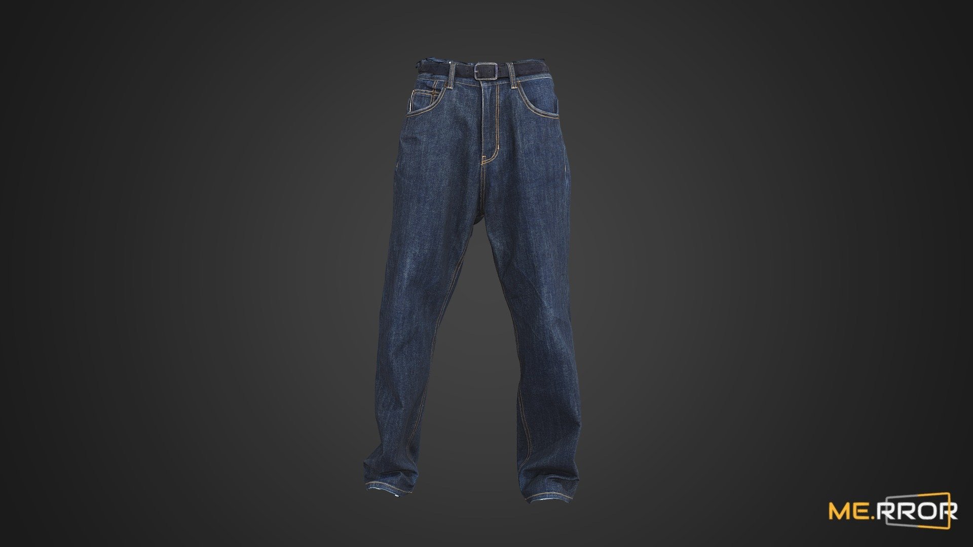 Dark Blue Jeans - Buy Royalty Free 3D model by ME.RROR Studio (@merror ...