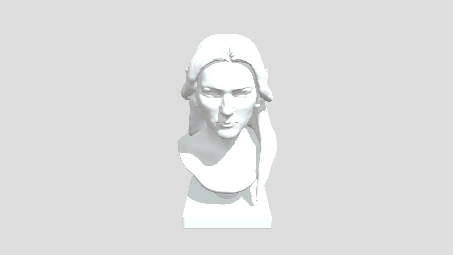 Statue bust - 3D model by ebbalarsson10 [2ebd26a] - Sketchfab