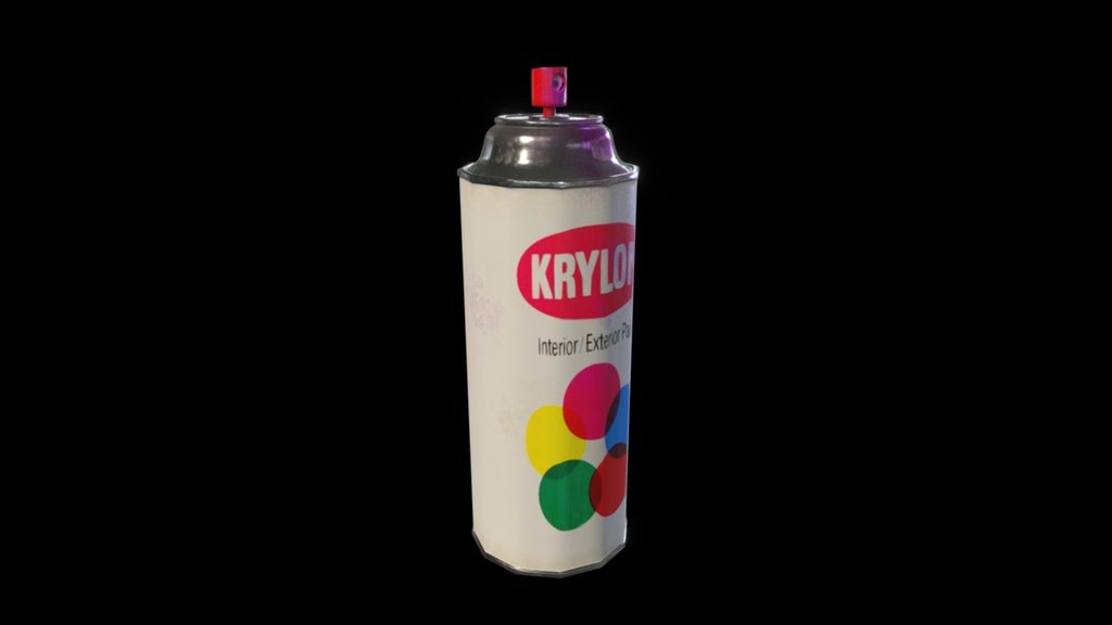 Spraycan - 3D model by kitroart [2ebd753] - Sketchfab