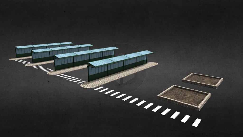Terminals - A 3D model collection by Subhan (@HafizSubhan) - Sketchfab