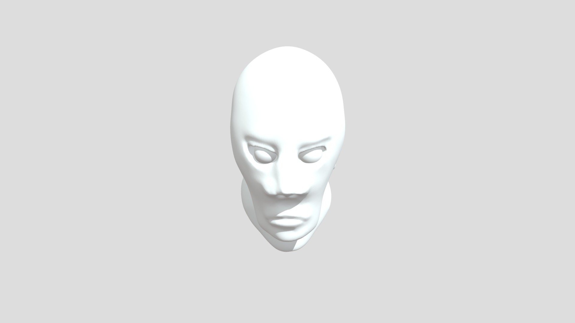 Speed Sculpt Face - 3D model by ajreyeslebron [2ebdffe] - Sketchfab
