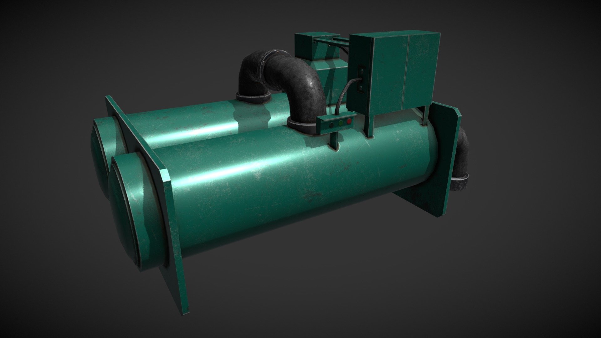 Industrial Machine 3 - 3D model by Lukas Bobor (@LukasBobor) [2ebea31 ...