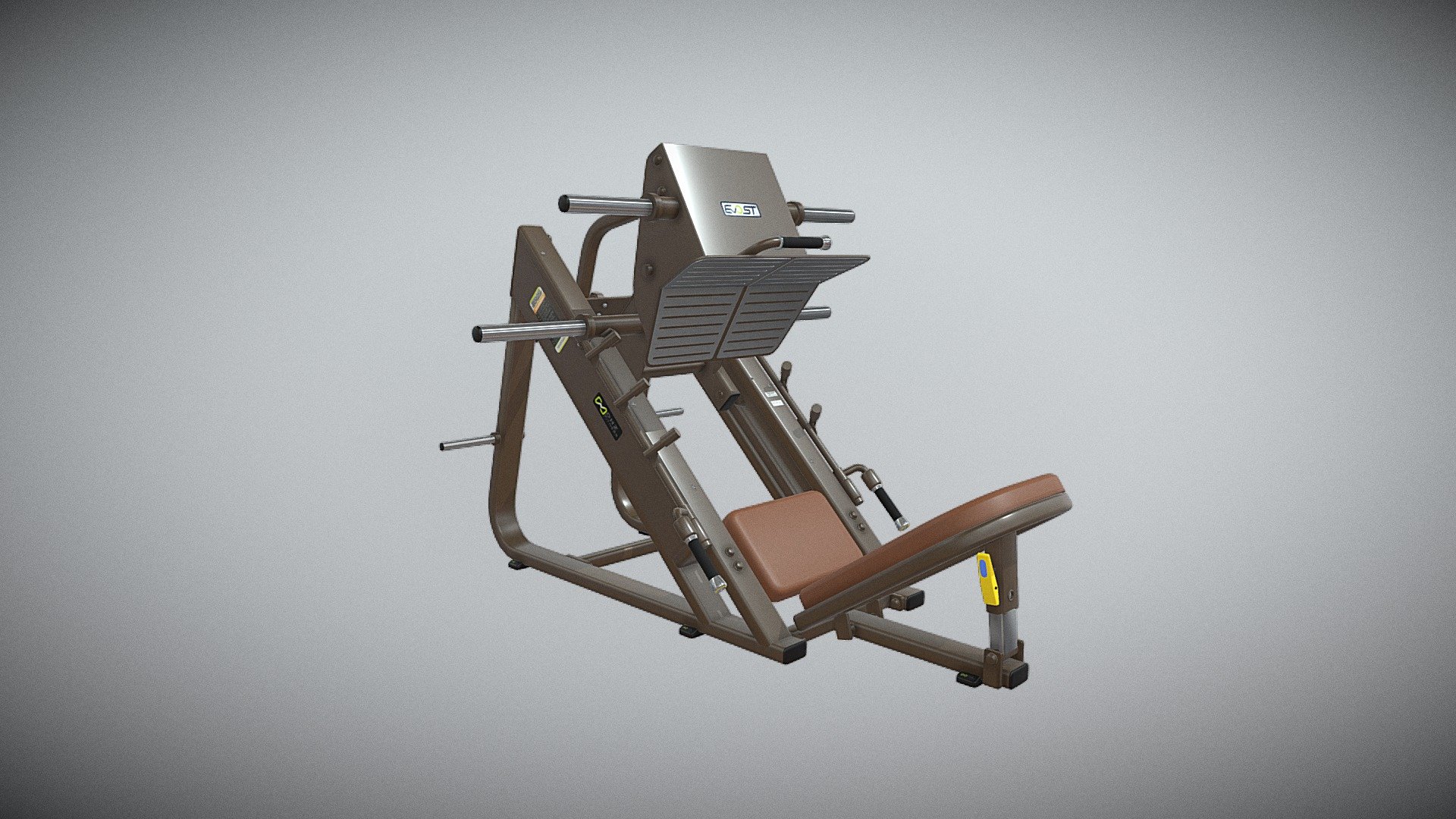 ANGLED LEG PRESS - 3D model by supersport-fitness [2ebec65] - Sketchfab