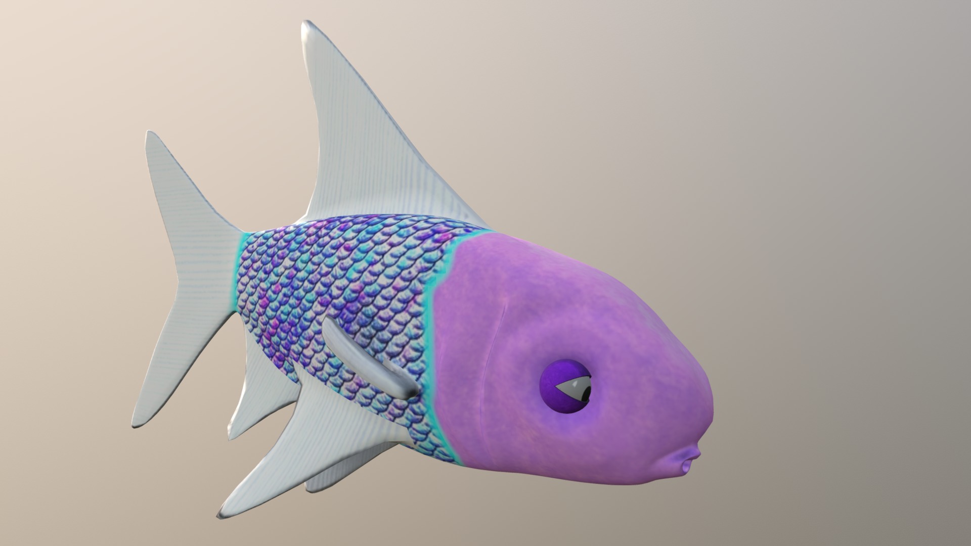 Fish - 3D model by atasovac [2ebf1fb] - Sketchfab