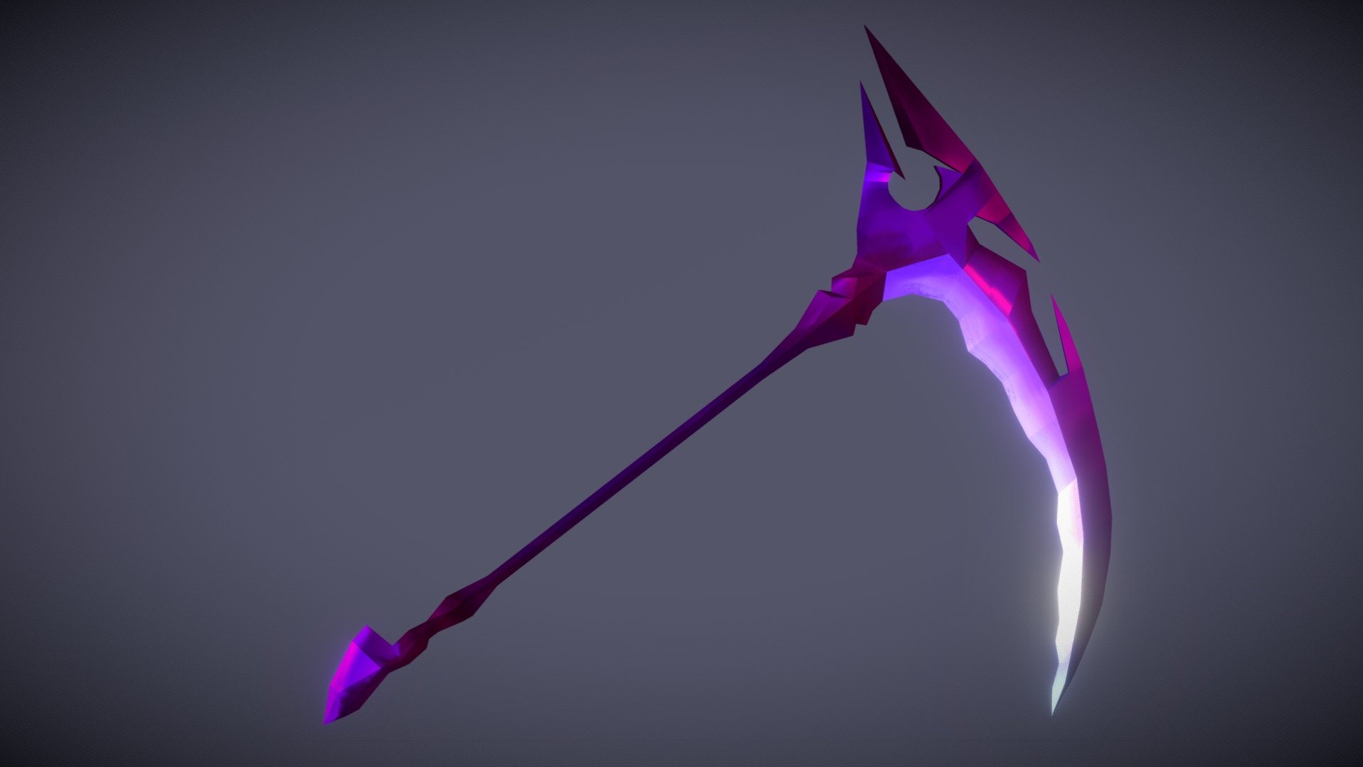 Undine's Tale (HI3rd) inspired Scythe - 3D model by BondePower [2ec0327 ...