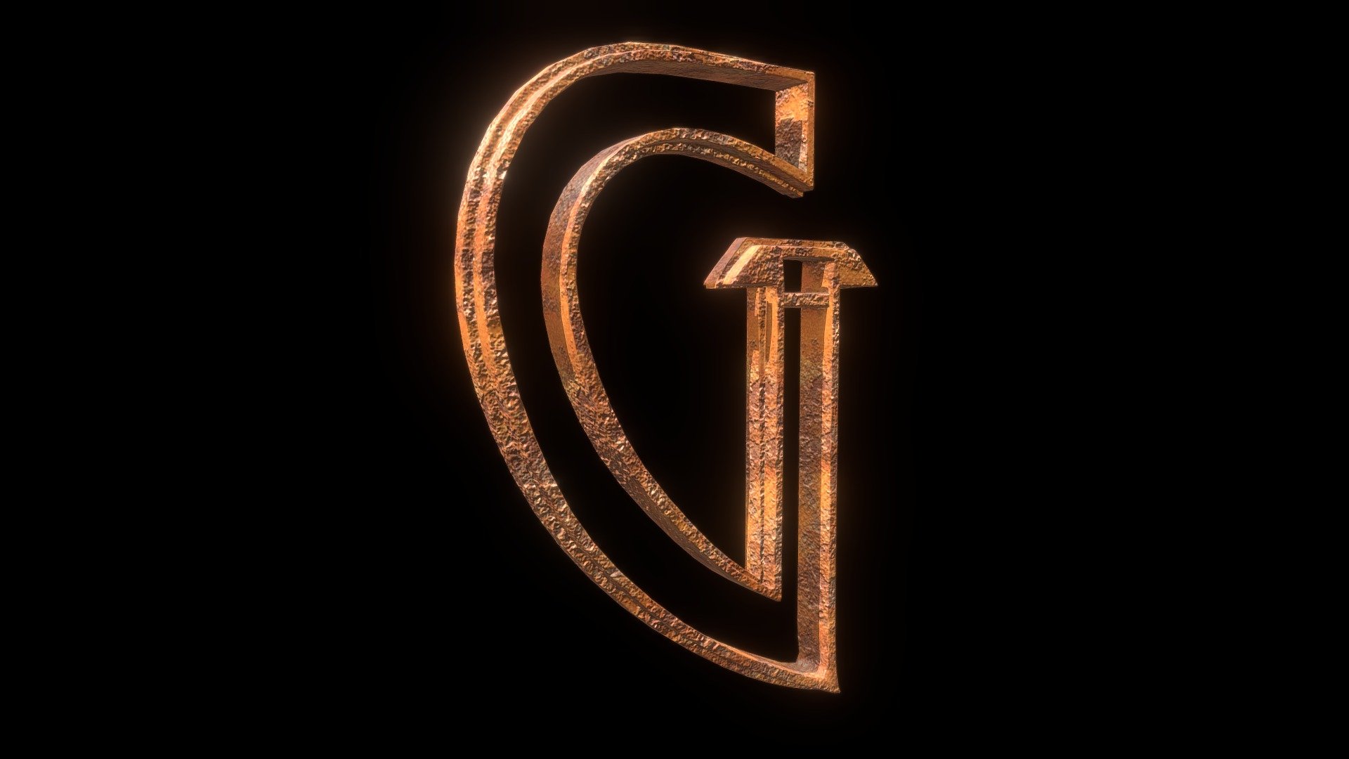 Letter G (High poly) - 3D model by stoutfella [2ec0bde] - Sketchfab
