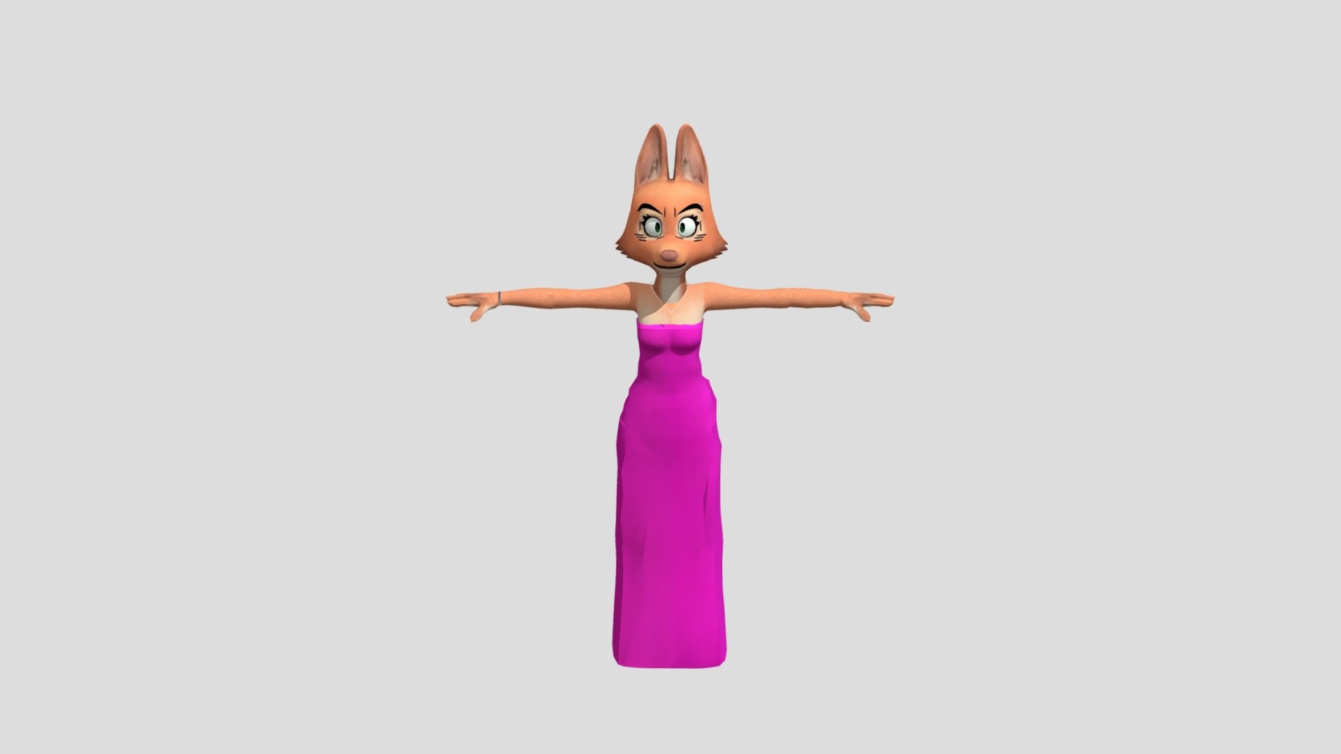 Diane Foxington - Download Free 3D model by CLfanmodel ...