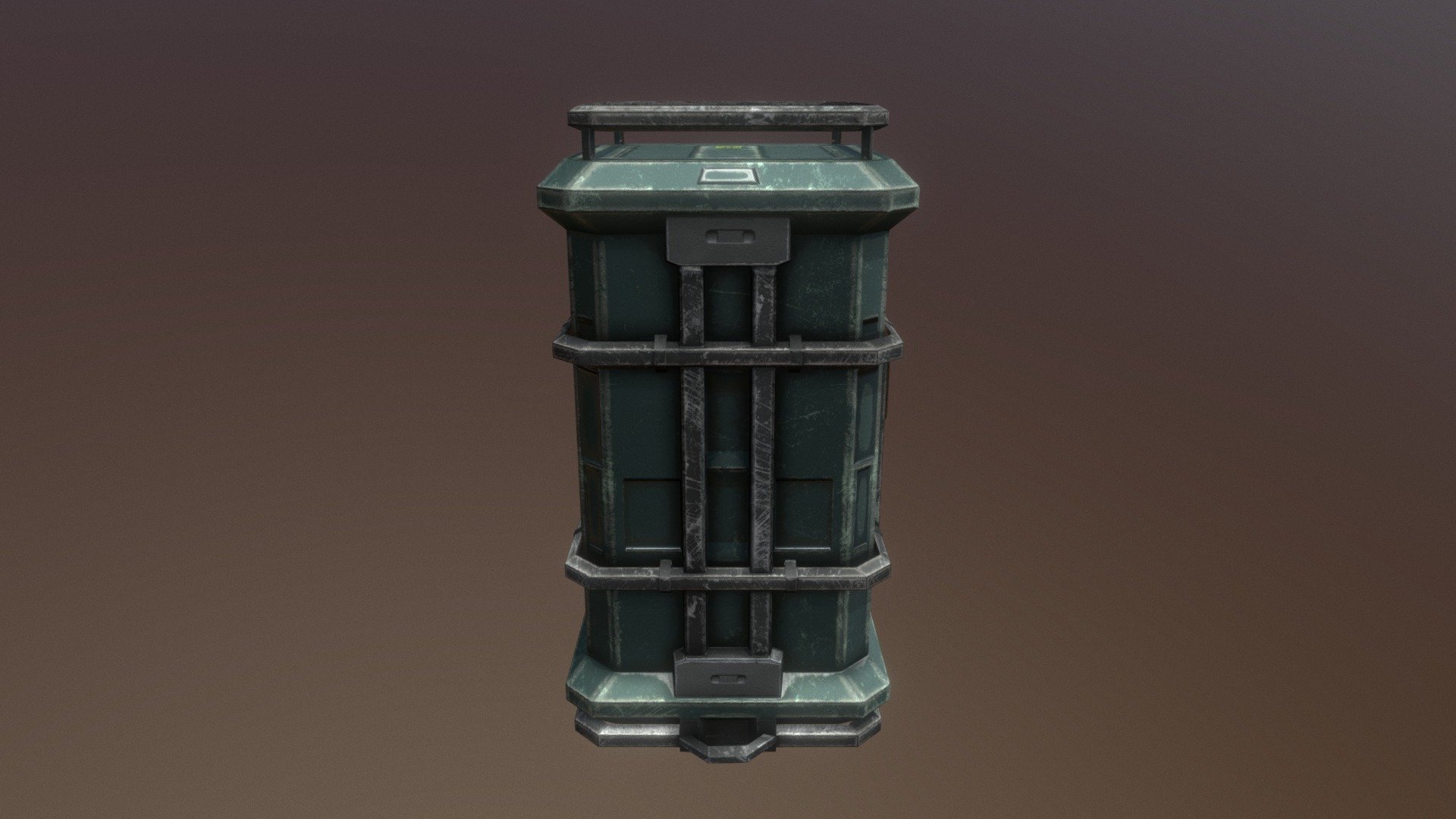 Sci Fi Barrel - 3D model by Amadu_Shaw [2ec421c] - Sketchfab