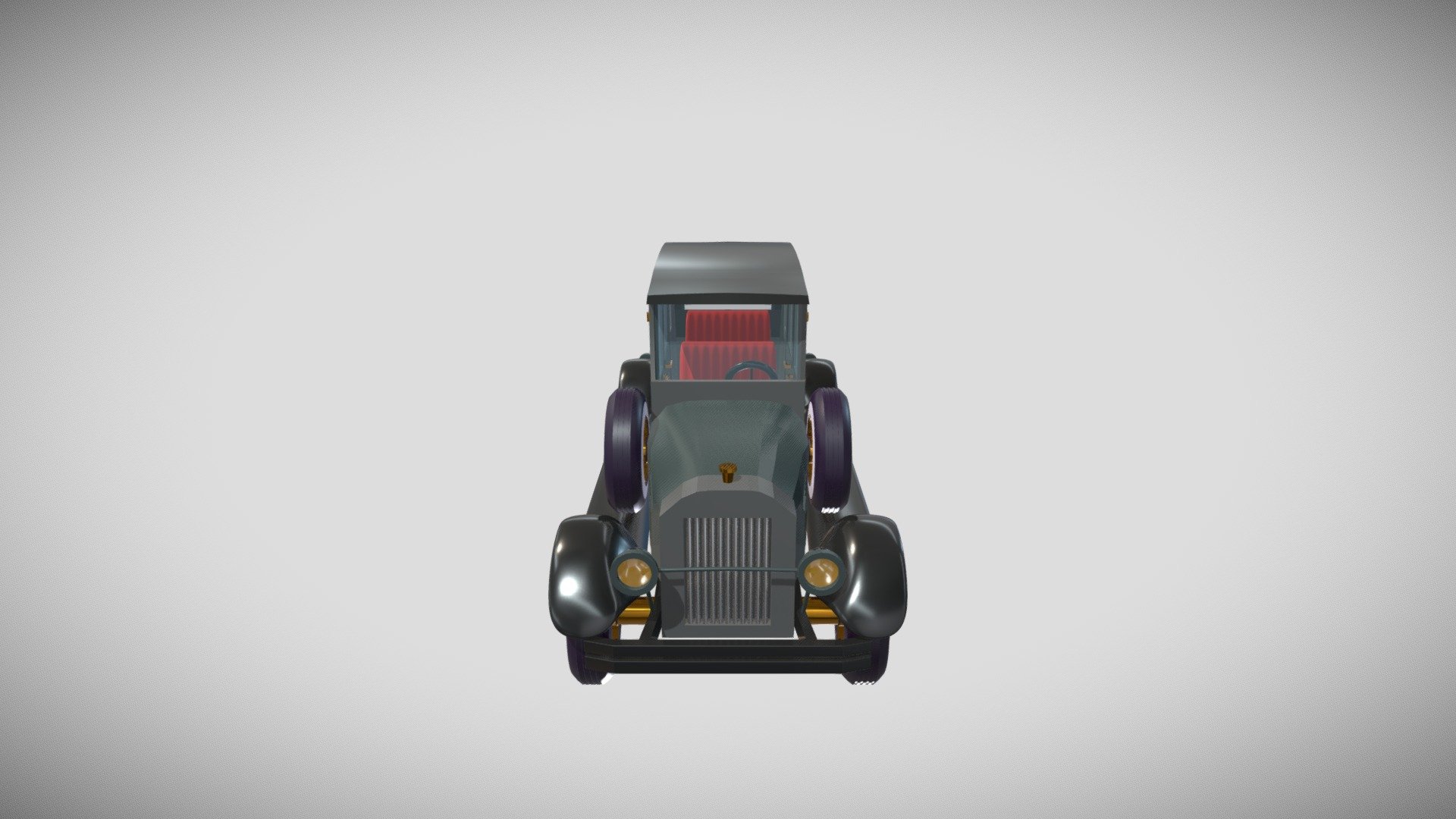 Clyde’s car from the “Wacky Races” cartoon. - 3D model by hansabstin ...