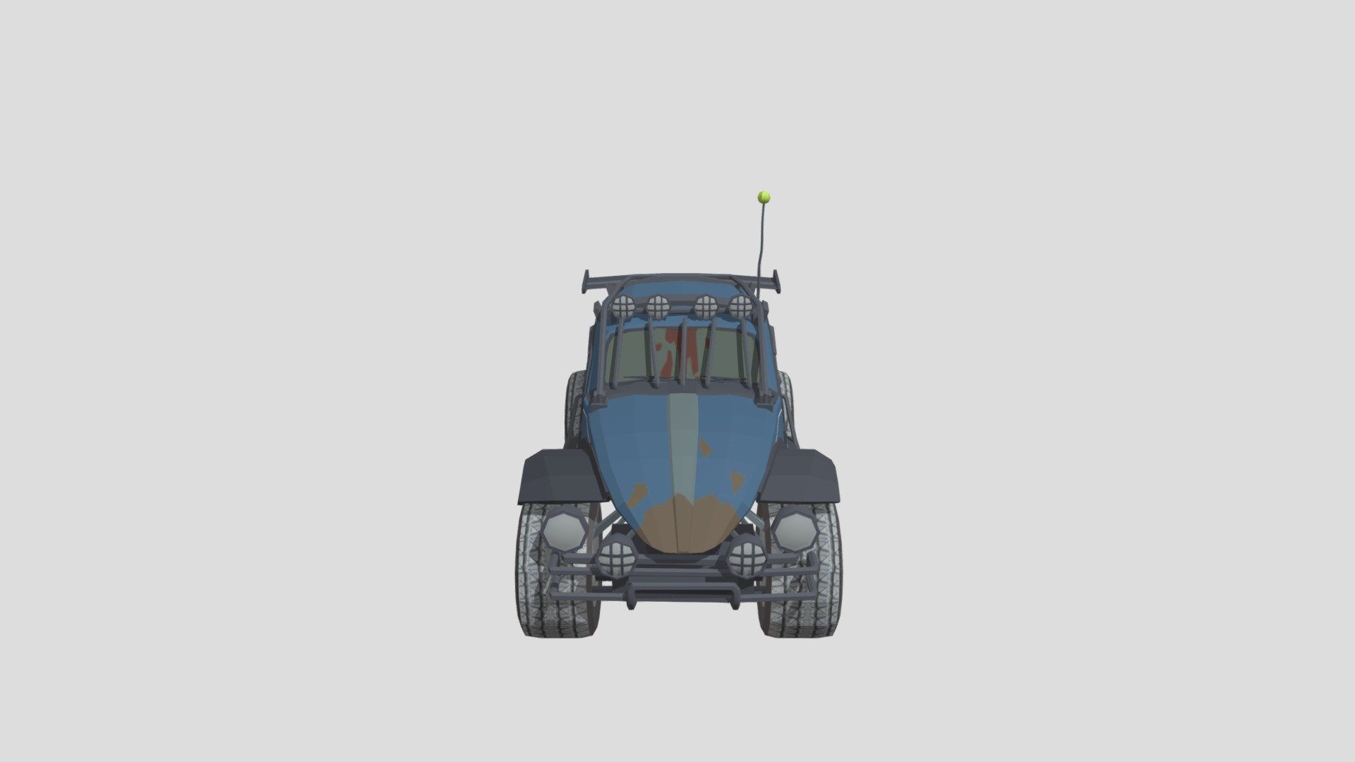 apocalyptic volkswagen baja bug - Download Free 3D model by ...