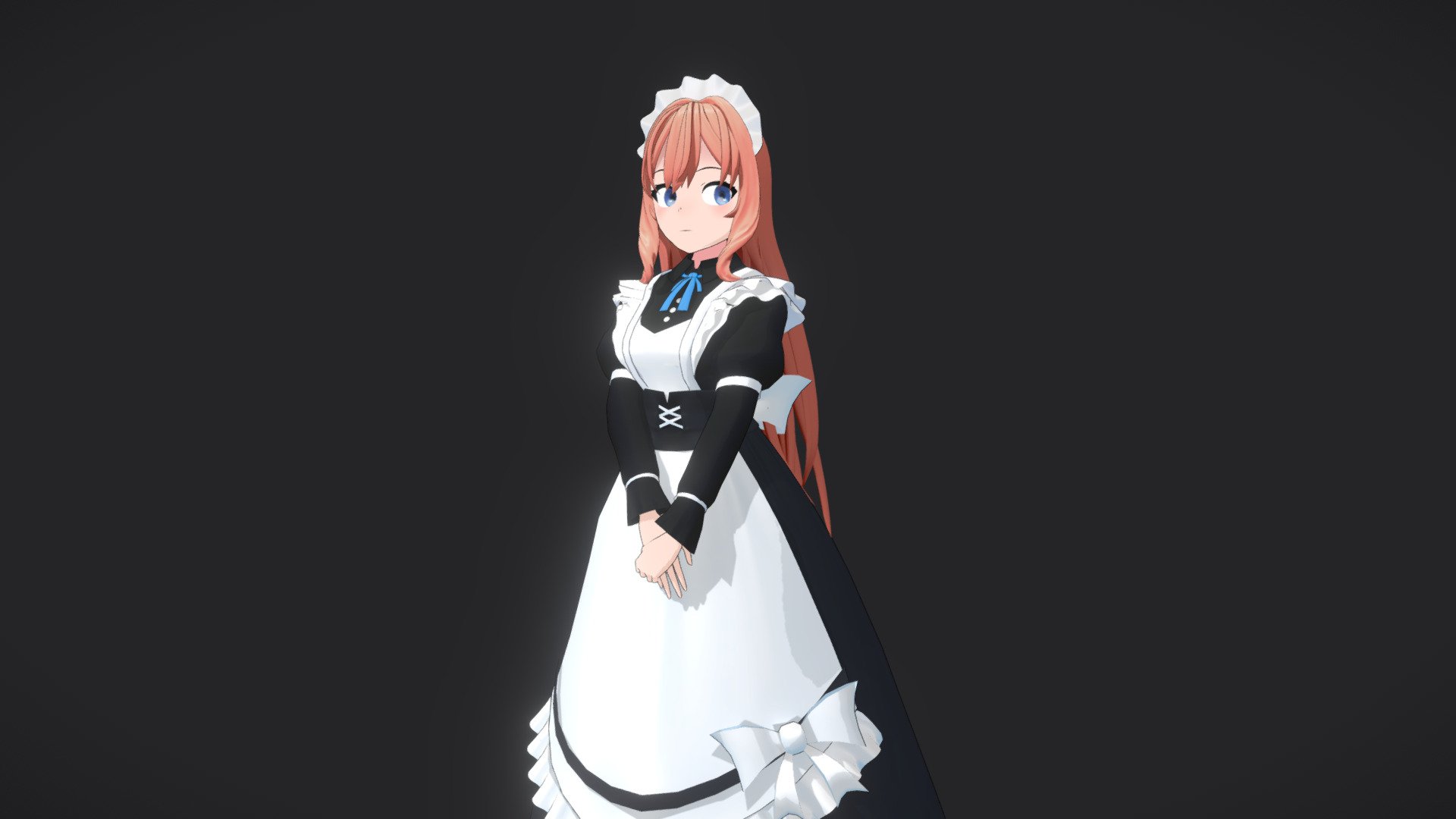 Typical maid | Original work - Download Free 3D model by Partaevil [2ec91f4] - Sketchfab