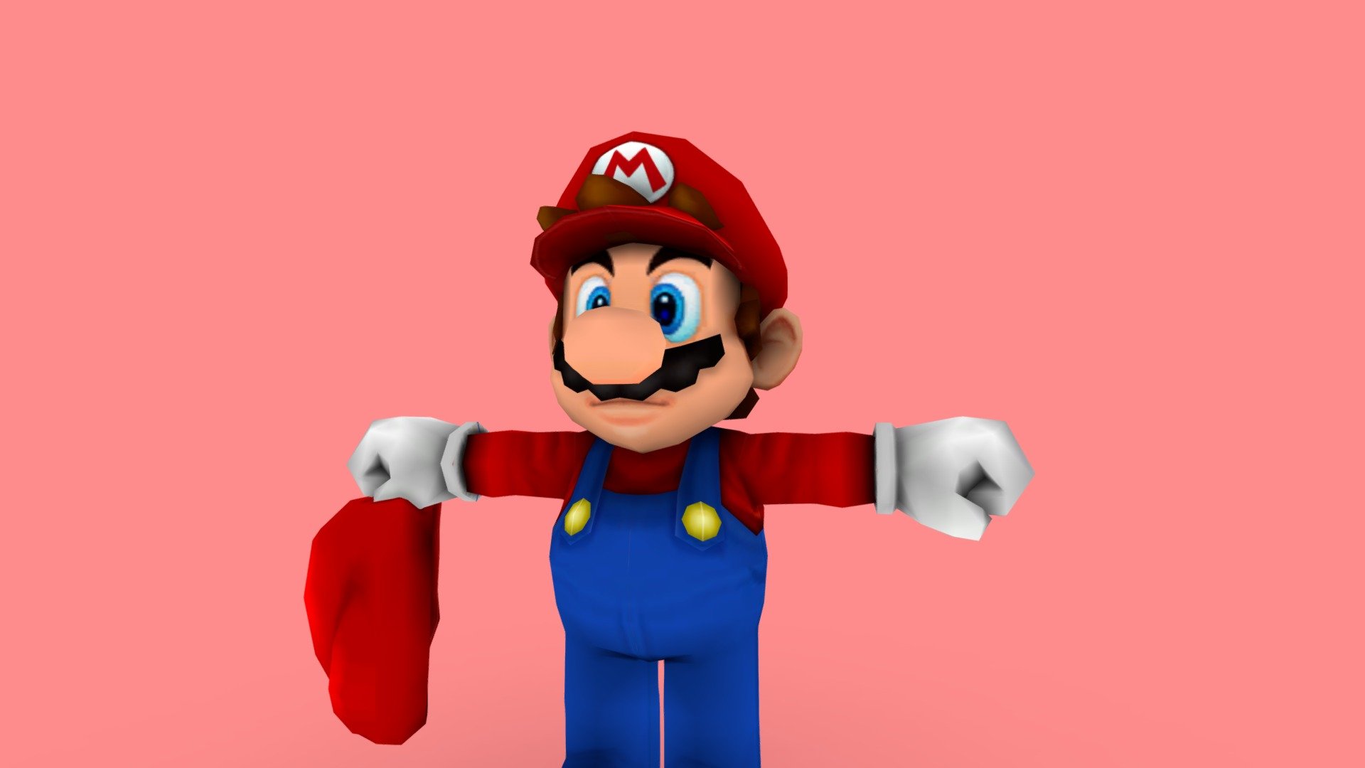 new super mario bros wii Mario normal - Download Free 3D model by jass ...