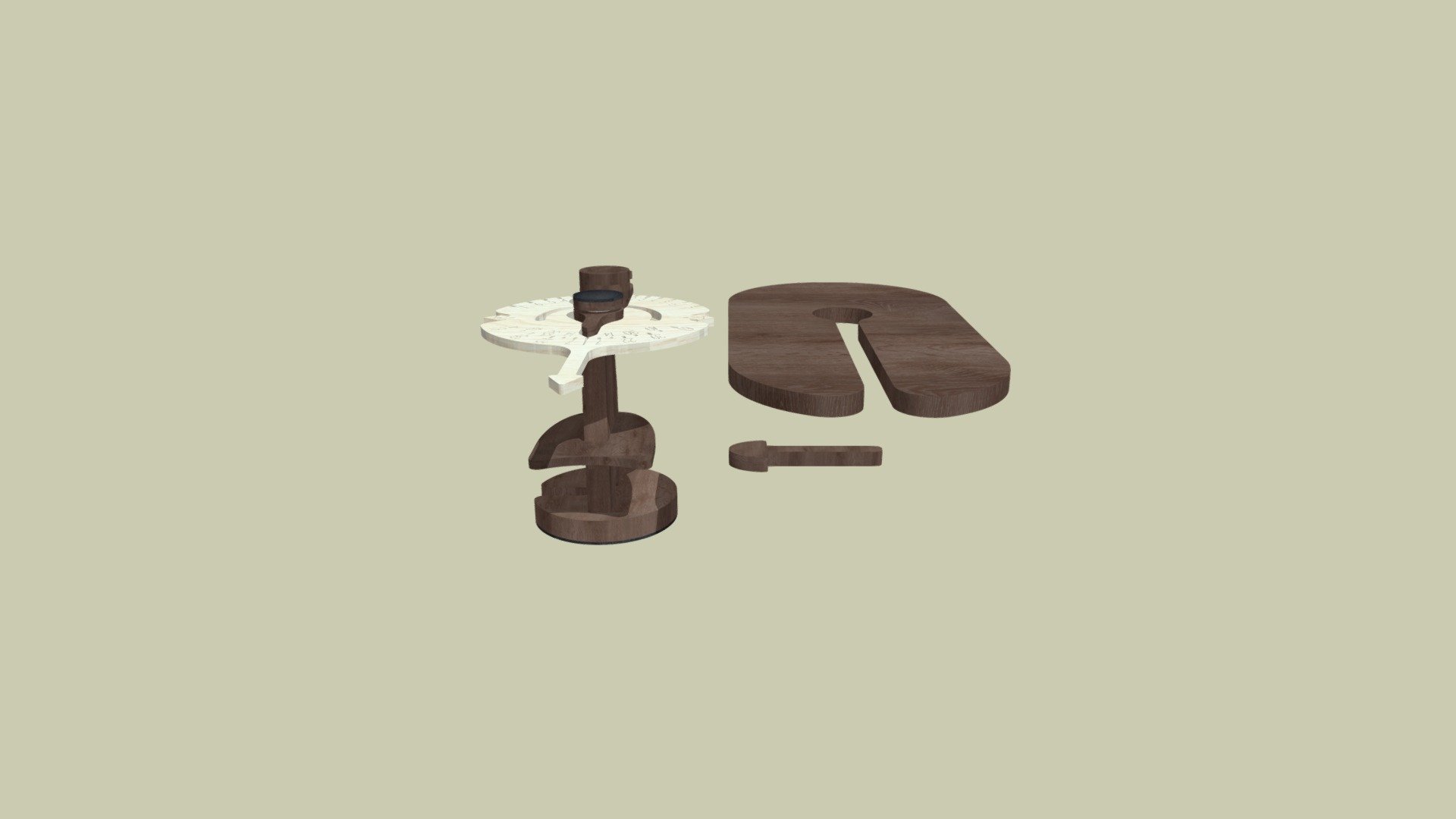 Billiard Protractor Russians - 3D model by HIBS (@H_I_B_S) [2eca472 ...