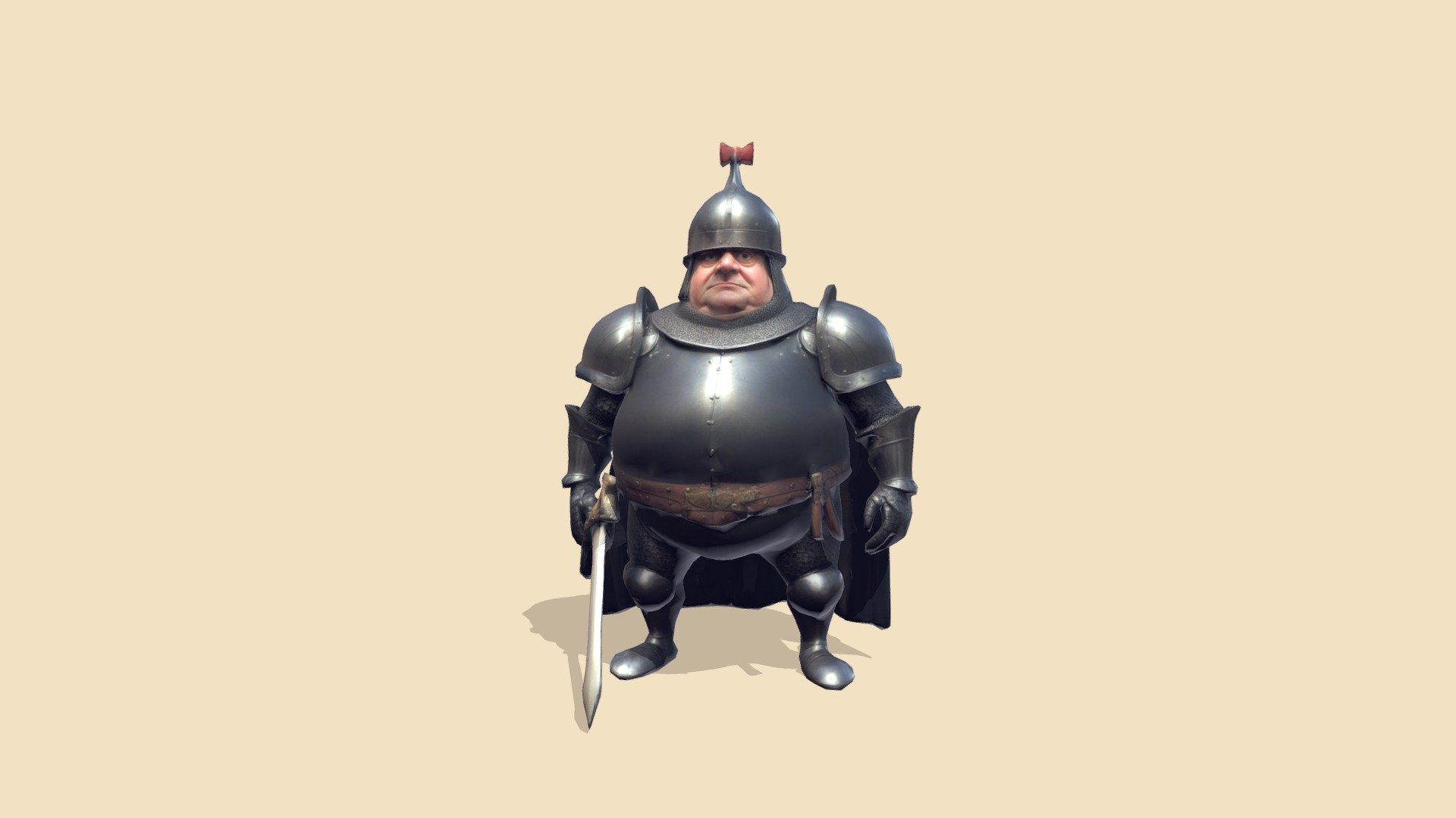 THE FAT KNIGHT by The Mocking Podcast - 3D model by midjockey [2ecb9b5 ...