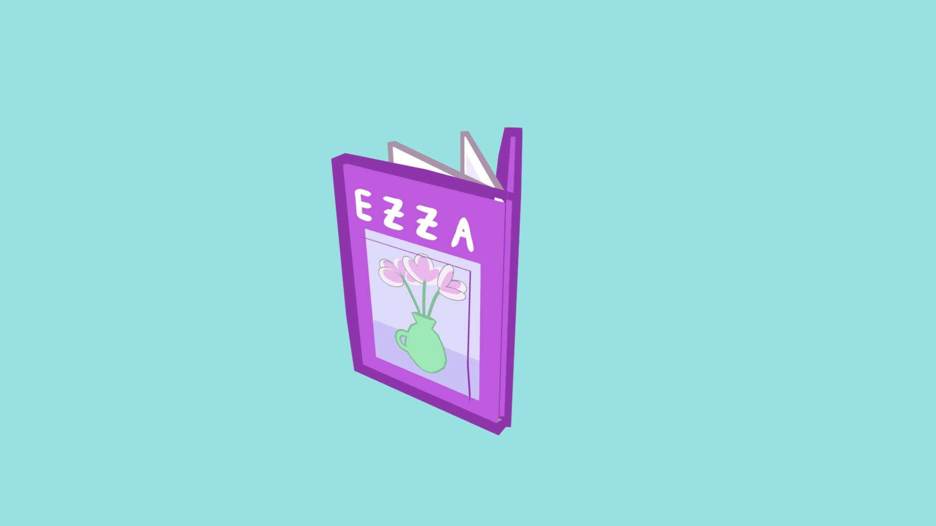 "E Z Z A" Magazine Book (Peppa Pig) - Download Free 3D model by ...