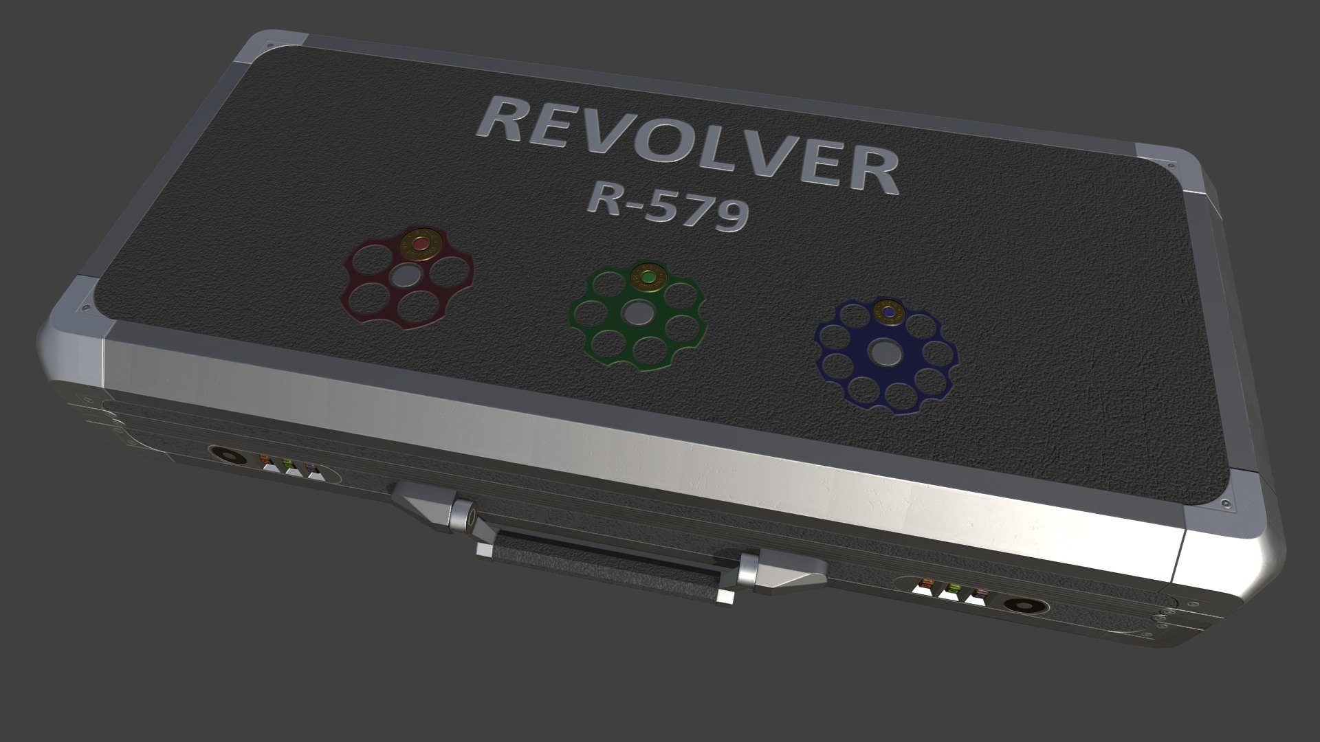 Revolver R-579 - Case Animation - 3D model by Grigoriy Titaev (@gtitaev ...
