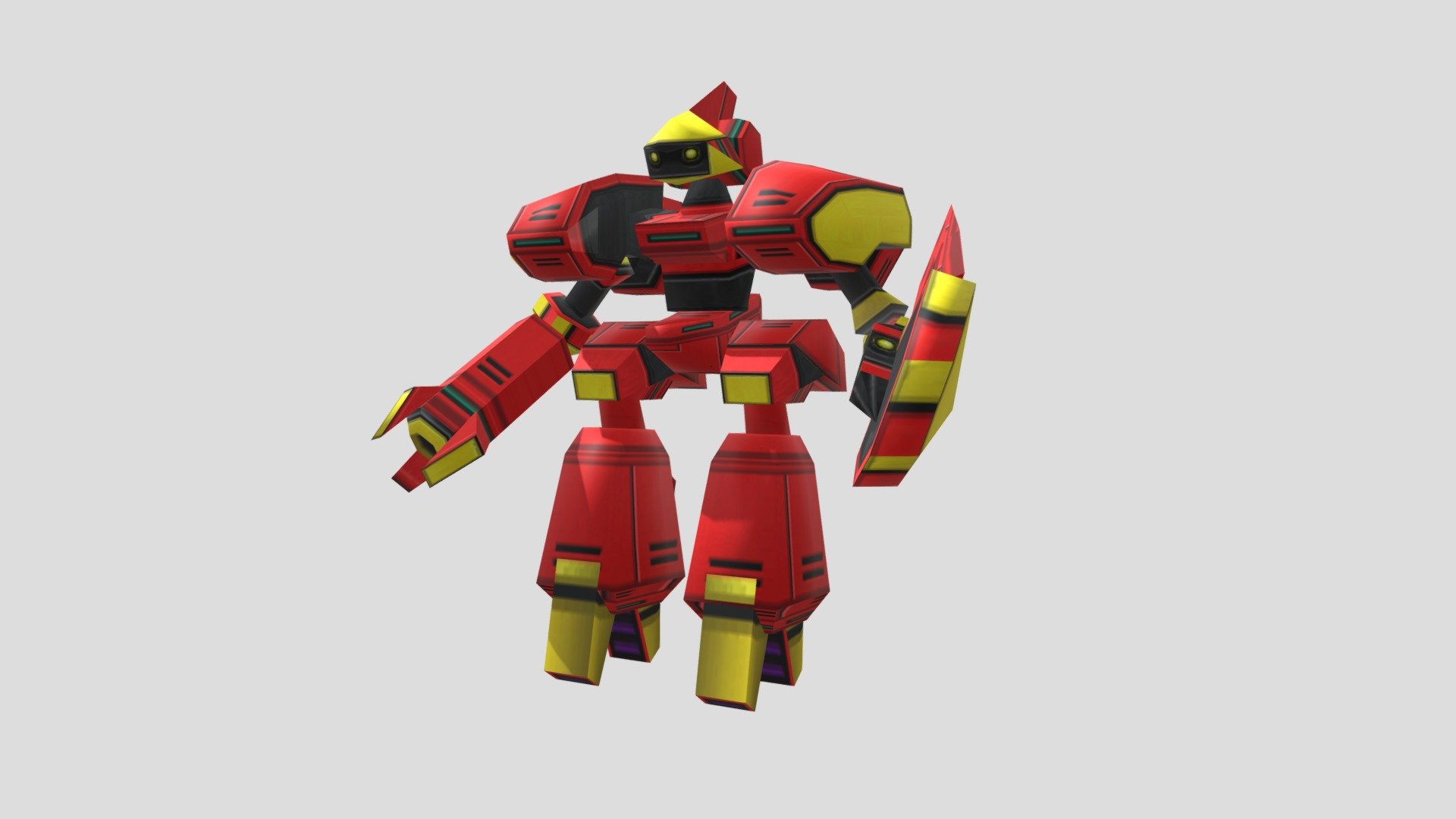 E-2000 Robot Mode - Sonic Heroes - Download Free 3D model by NB Productions (@NBProductions ...