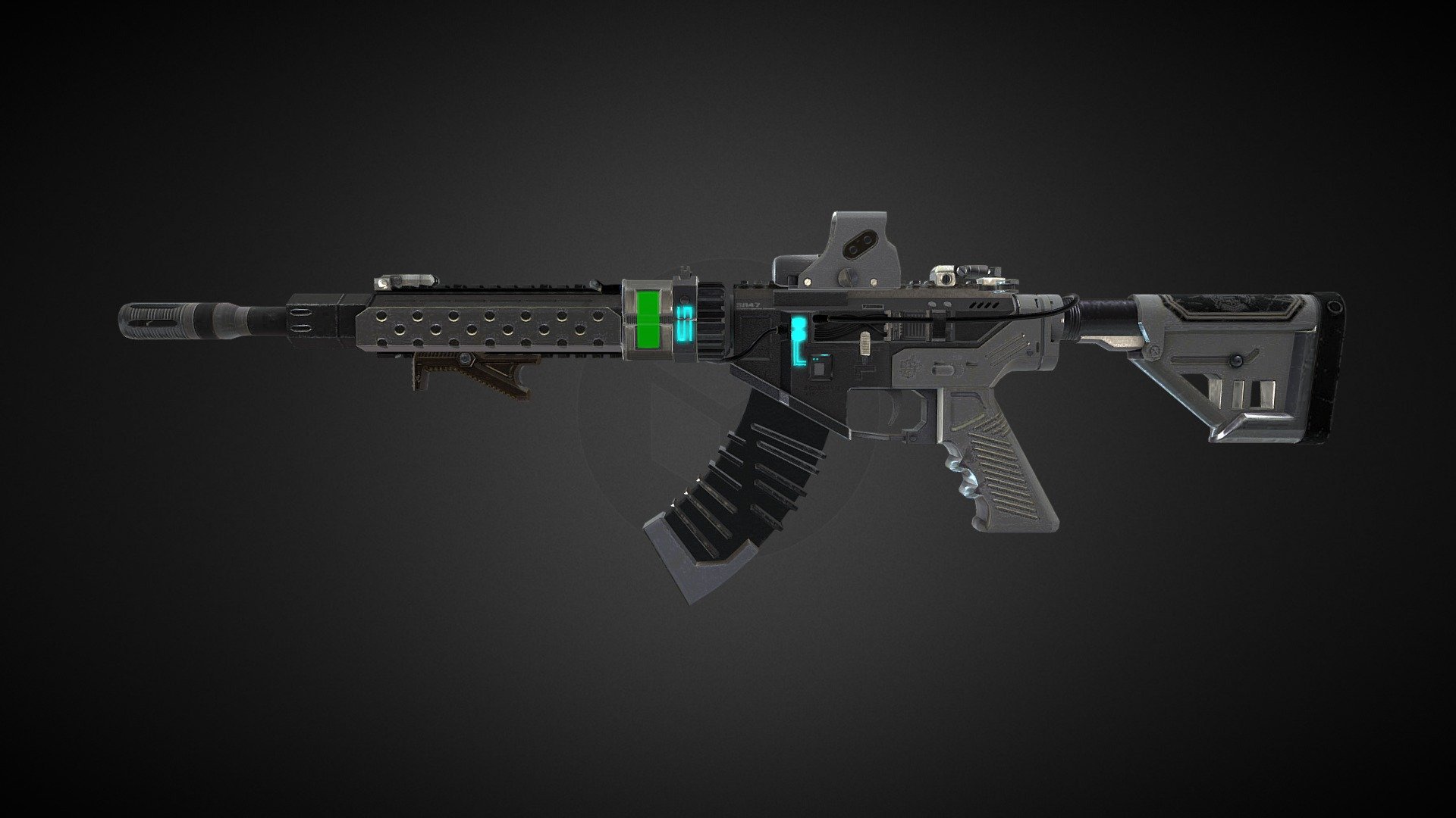 A.V.A's SR47 Premium - Download Free 3D model by alx_flameniro (@alx ...