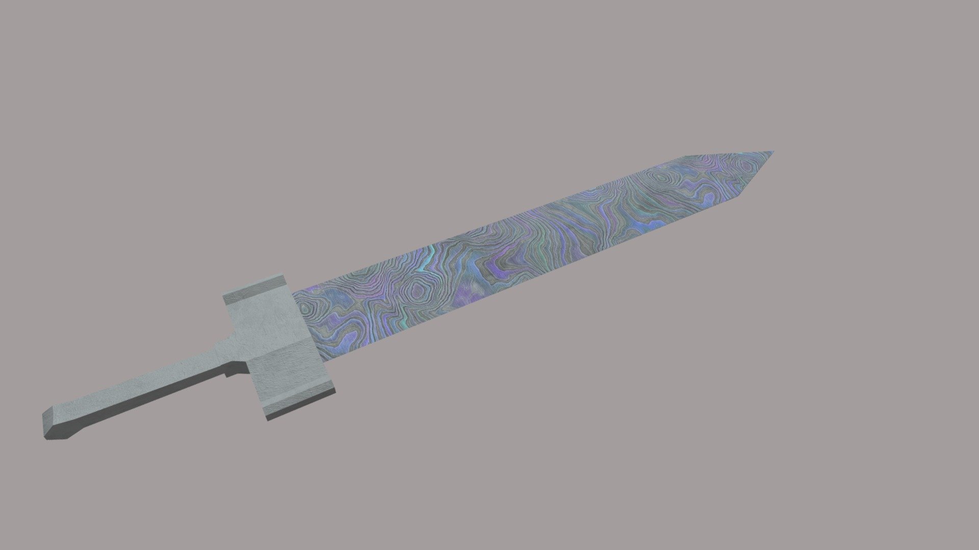 Runed Blade of The Basilisk - Maya - Download Free 3D model by ...