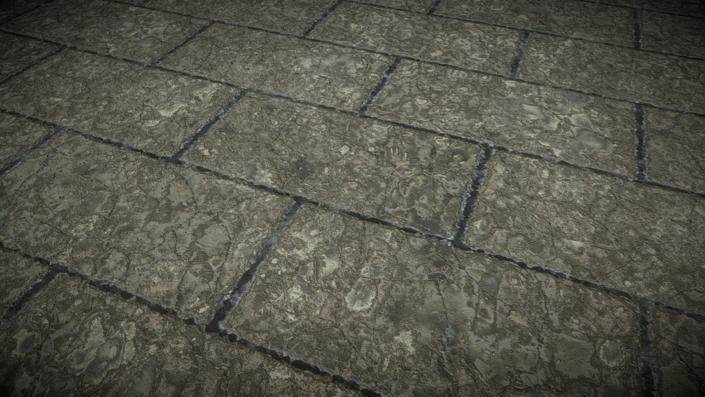 Stone floor - 3D model by paulevans92 [2ed2419] - Sketchfab