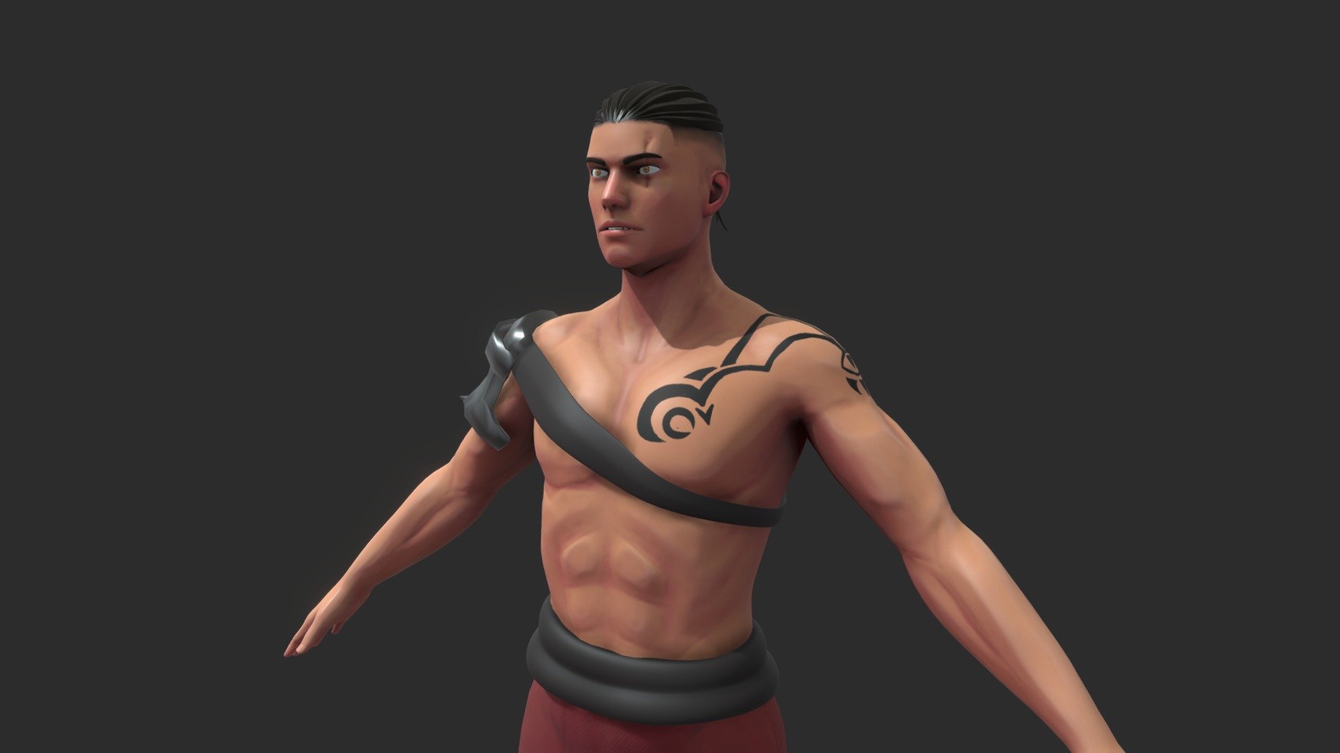 Stylized Warrior - Download Free 3D model by Uricaro97 [2ed26f7 ...