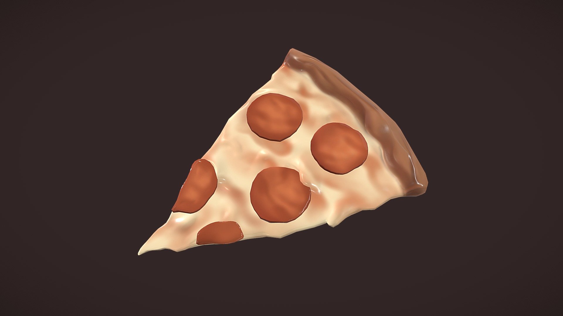 Pizza slice - 3D model by Anastasia Nicolaou (@tasiadraws) [2ed3994 ...