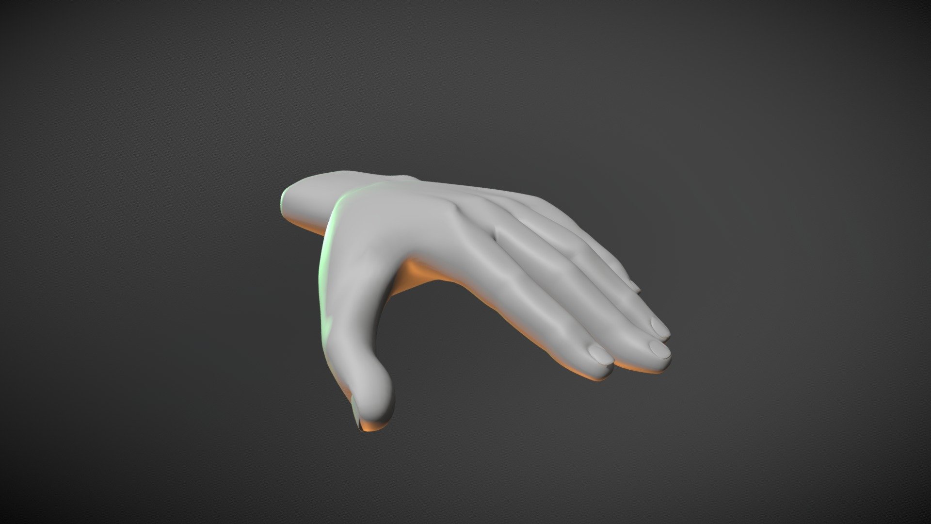 Hand - 3D model by shinycapn [2ed468f] - Sketchfab