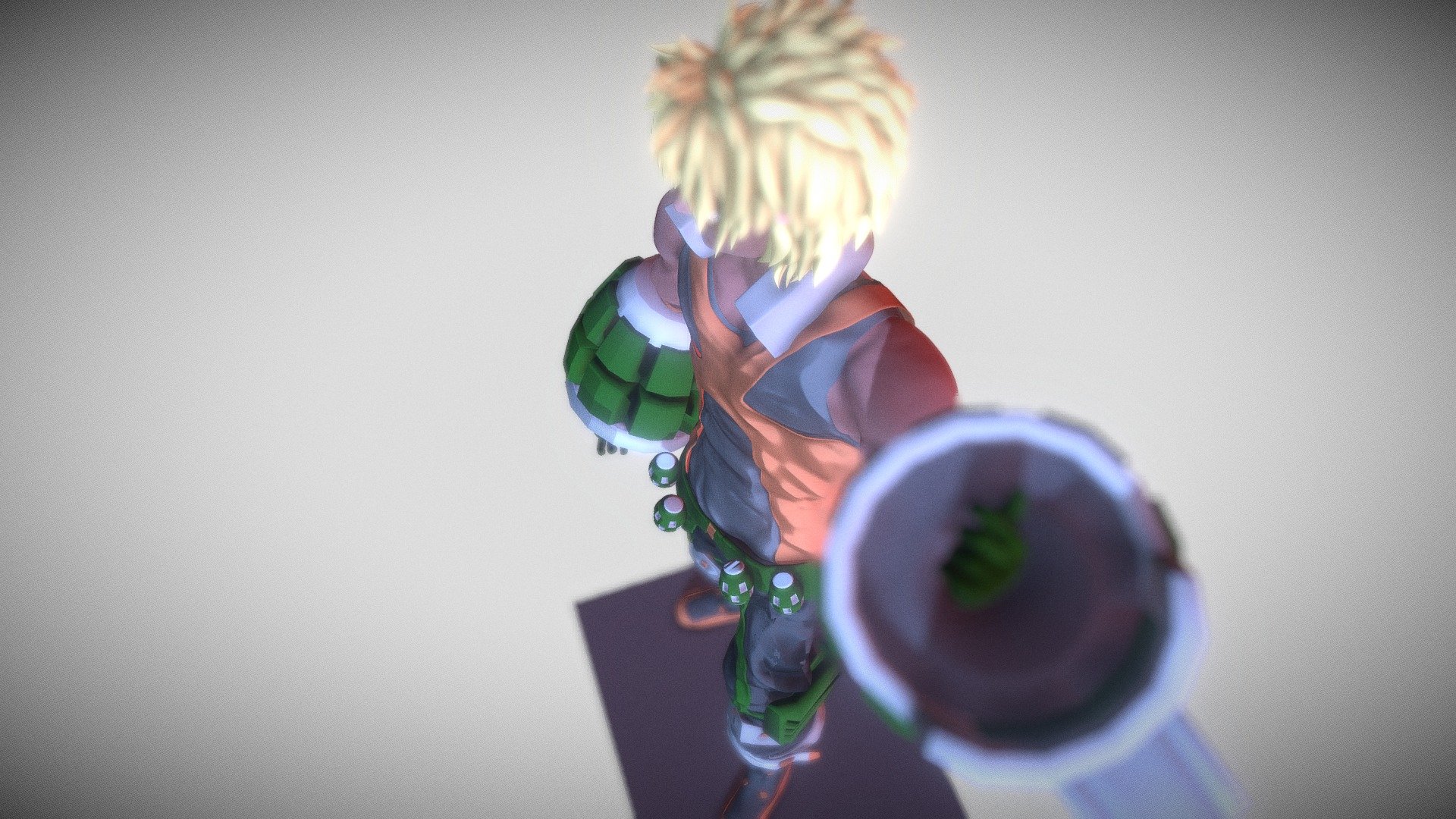 Character Bakugou Ready For 3D printing - Download Free 3D model by ...