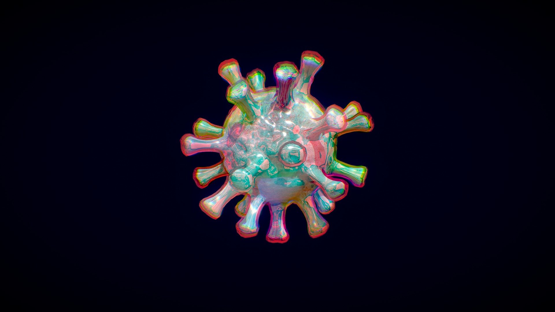 Virus Particle Animation - Download Free 3D model by Karolina ...