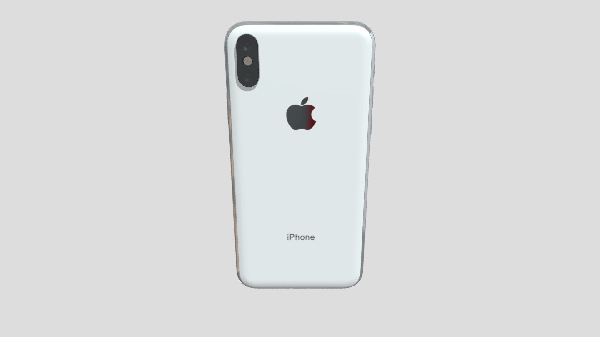 iPhone X White - 3D model by VrStore [2ed68db] - Sketchfab