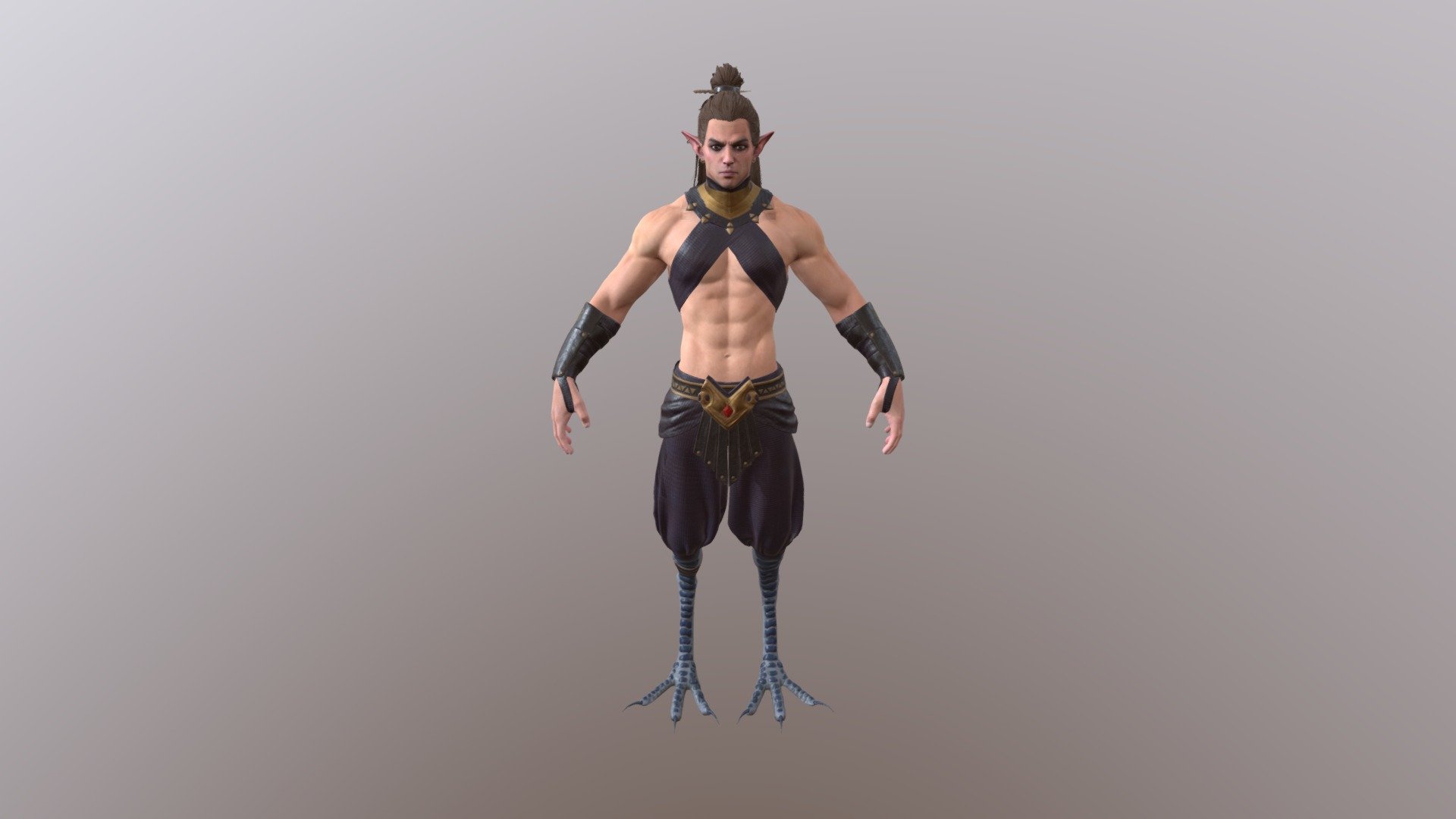 Garuda warrior - 3D model by Sonicdead [2ed794b] - Sketchfab