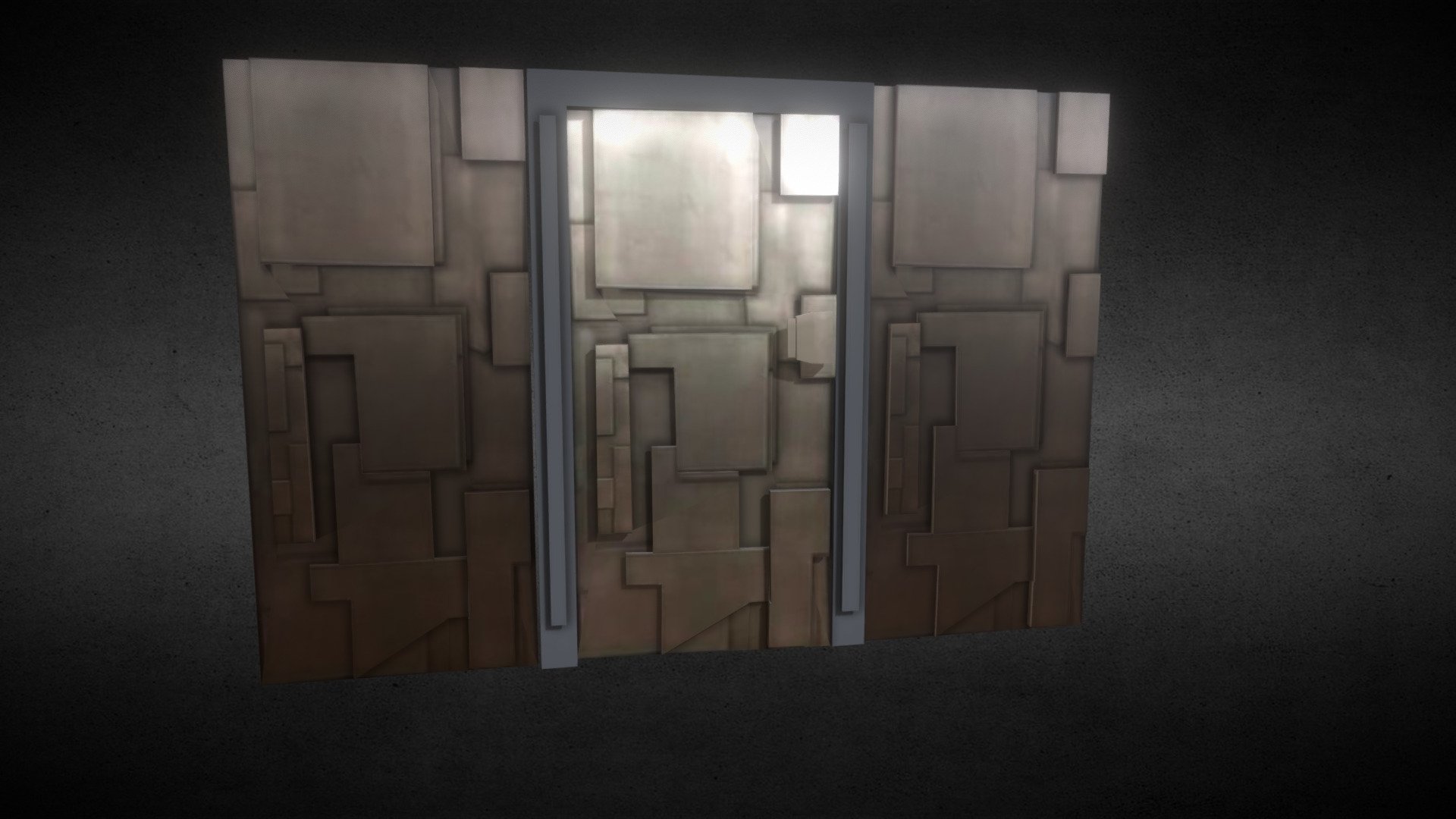 Door and modular panel - Buy Royalty Free 3D model by Dominic Baker ...