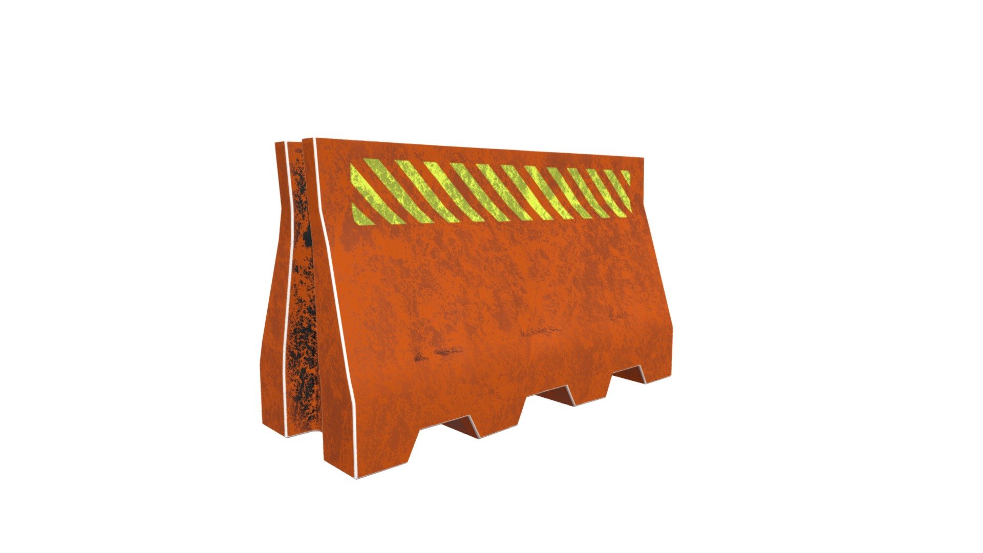 Barrier - Download Free 3D model by kenHuang07 [2ed8ac8] - Sketchfab