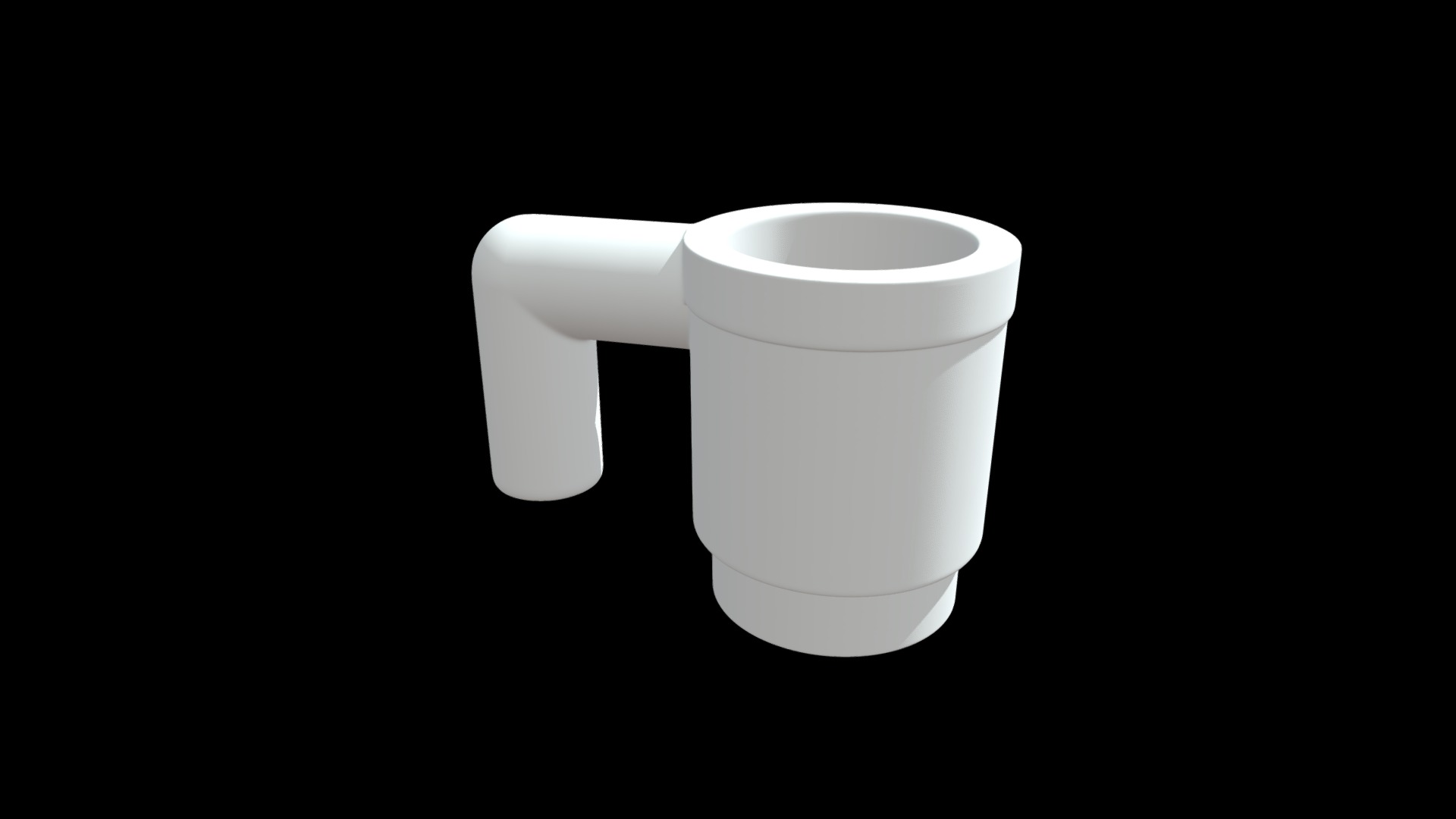 Lego Mug - 3D model by shantanujhaveri [2ed9108] - Sketchfab