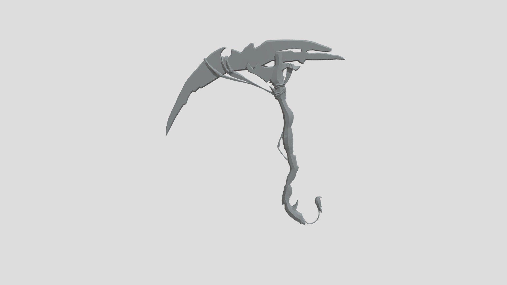 Scythe Wea[on Craft Milestone 1 - Download Free 3D model by Mariska ...