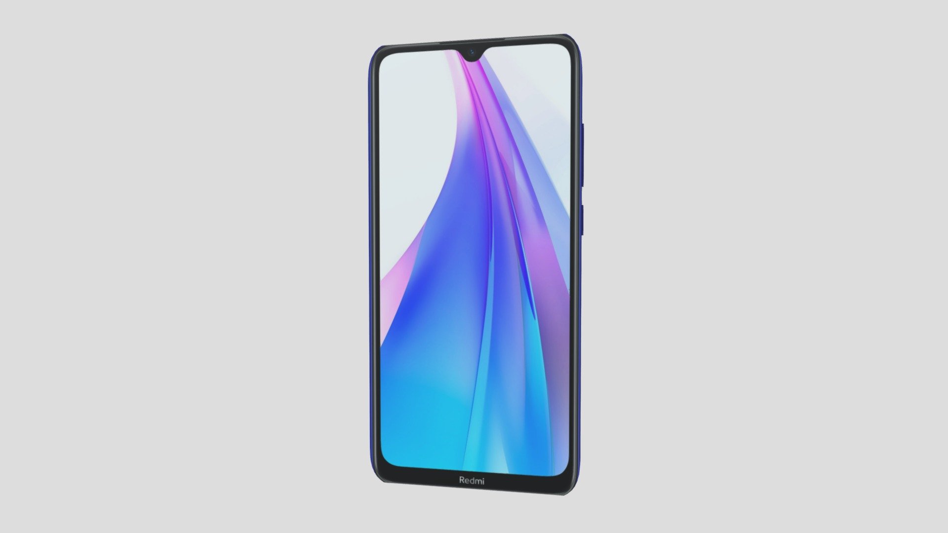 low poly phone Xiaomi Redmi note 8T - Download Free 3D model by hueta ...
