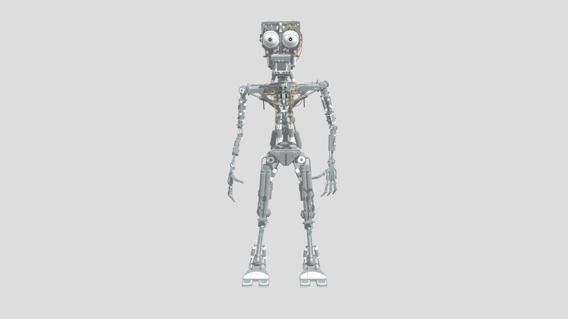 Endoskeleton Remastered - Download Free 3D model by DjGalaxy 3D ...