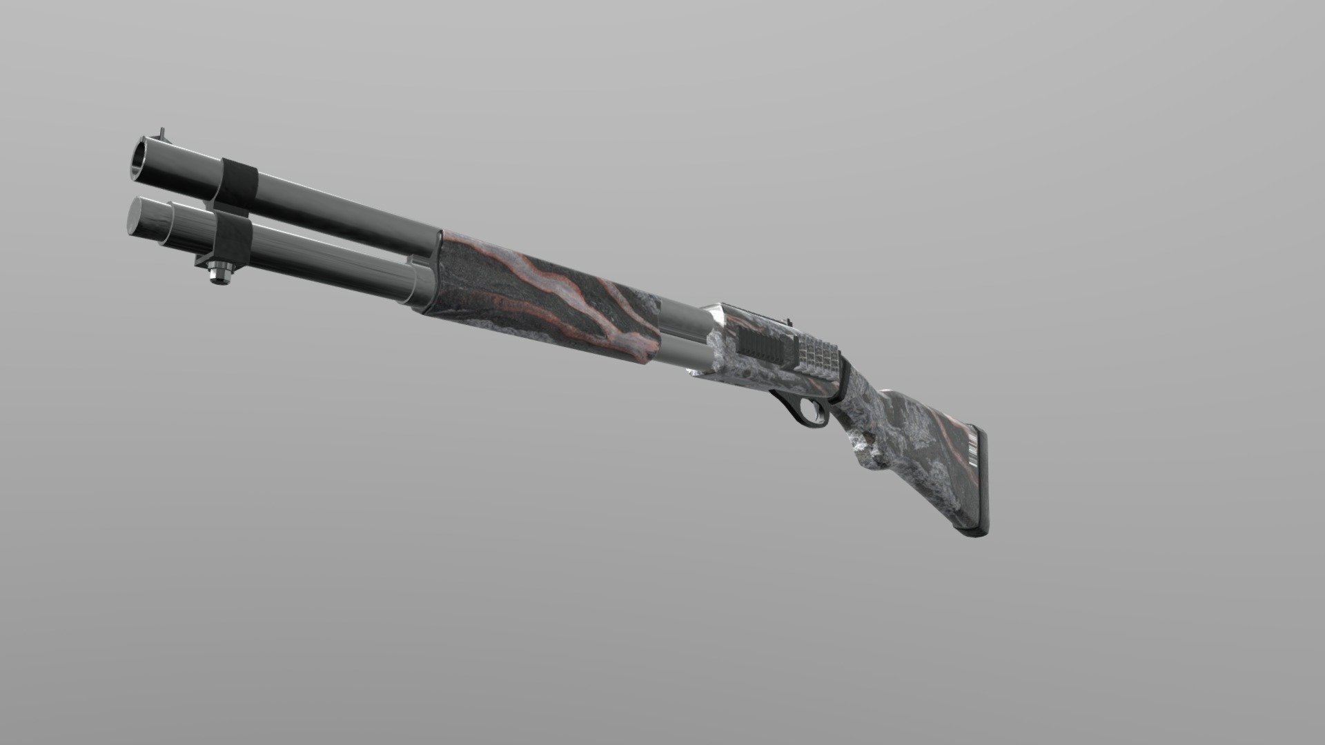 SHOT GUN were-wolf skin - 3D model by LINES171 [2edb51a] - Sketchfab